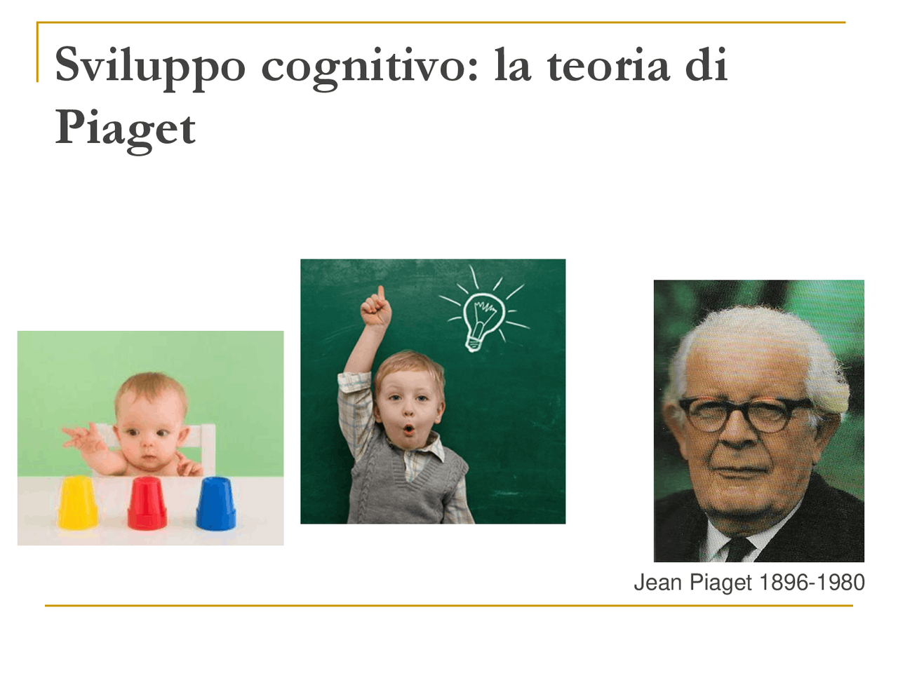 Riassunto Di Jean William Fritz Piaget Docsity