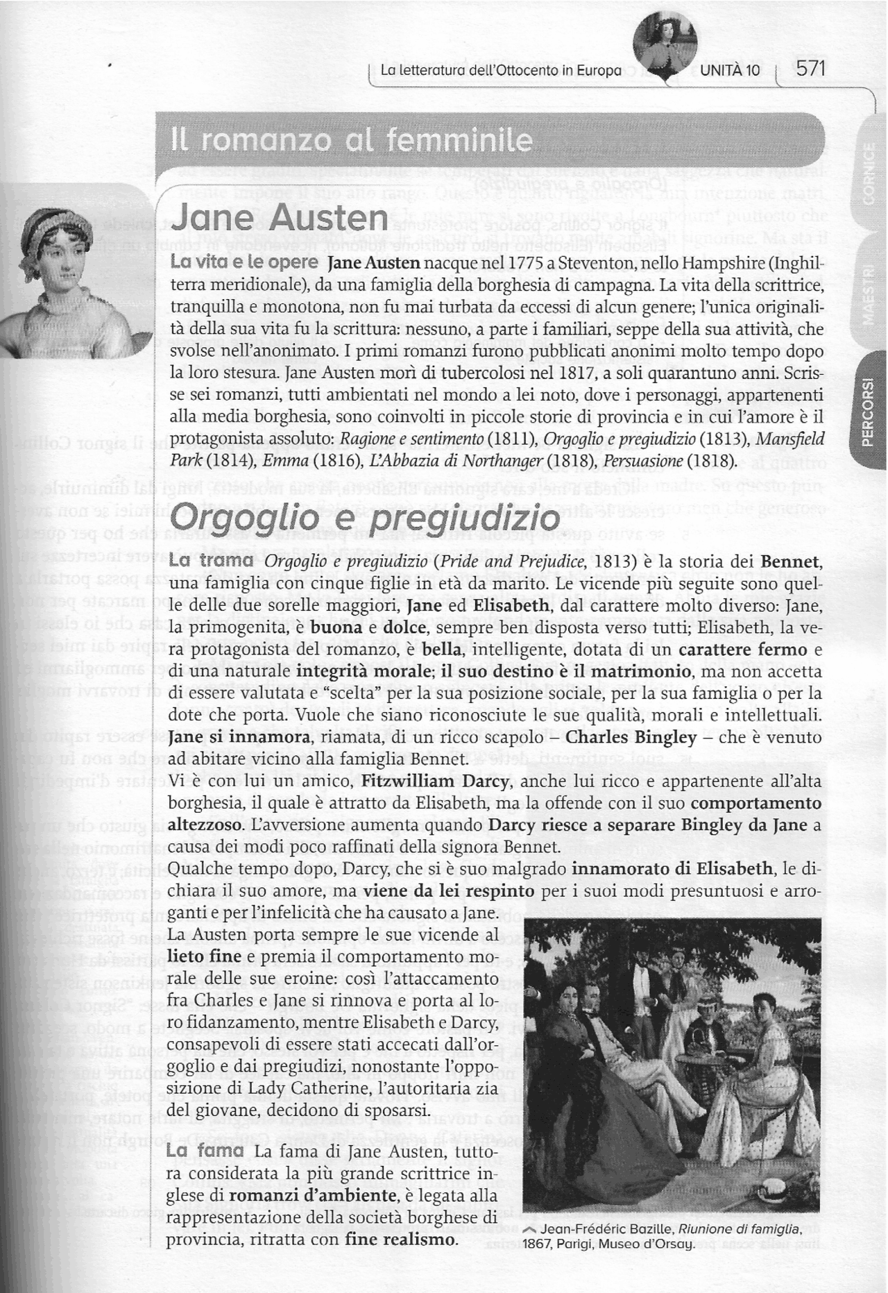 Jane Austen Orgoglio E Pregiudizio Docsity