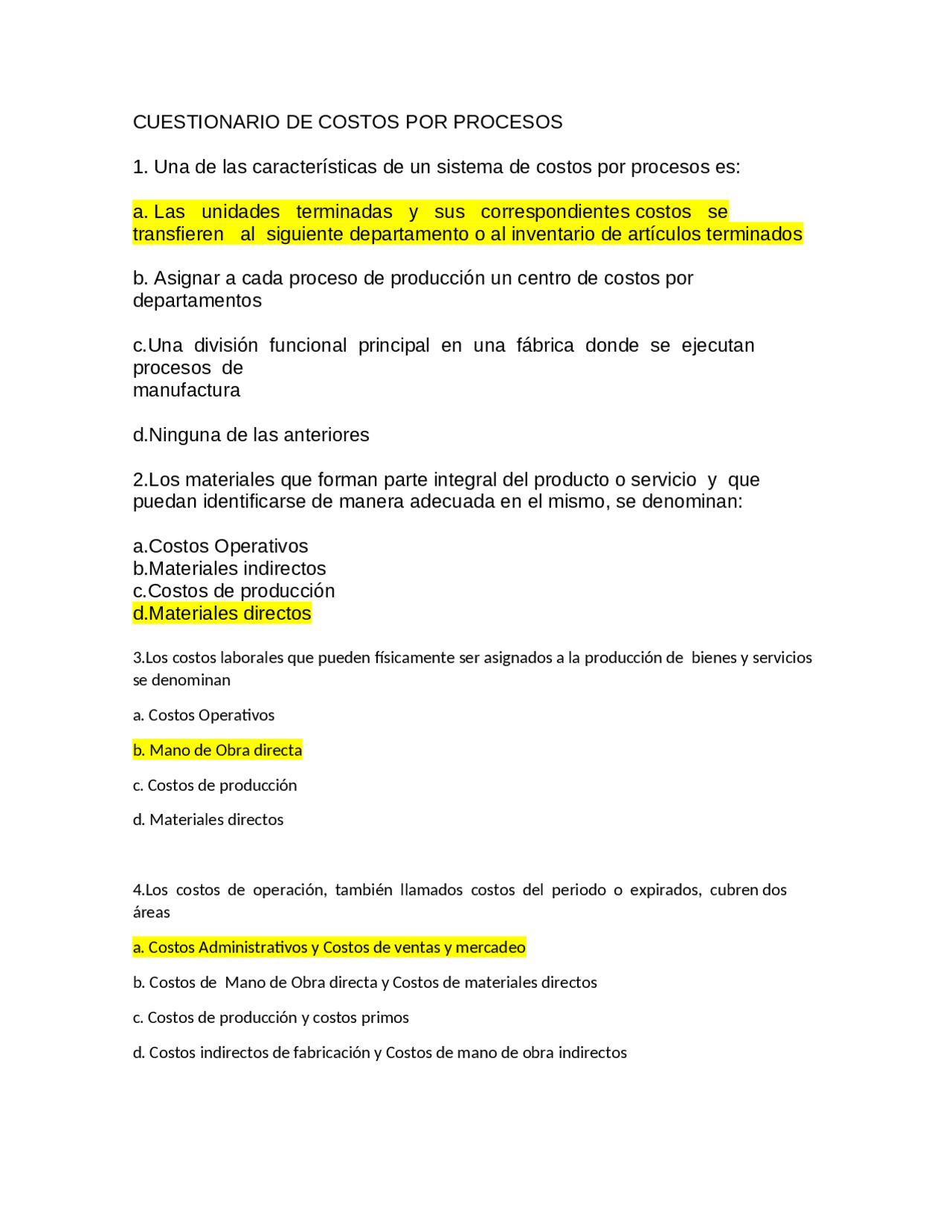 Contabilidad De Costos Apuntes De Contabilidad Docsity