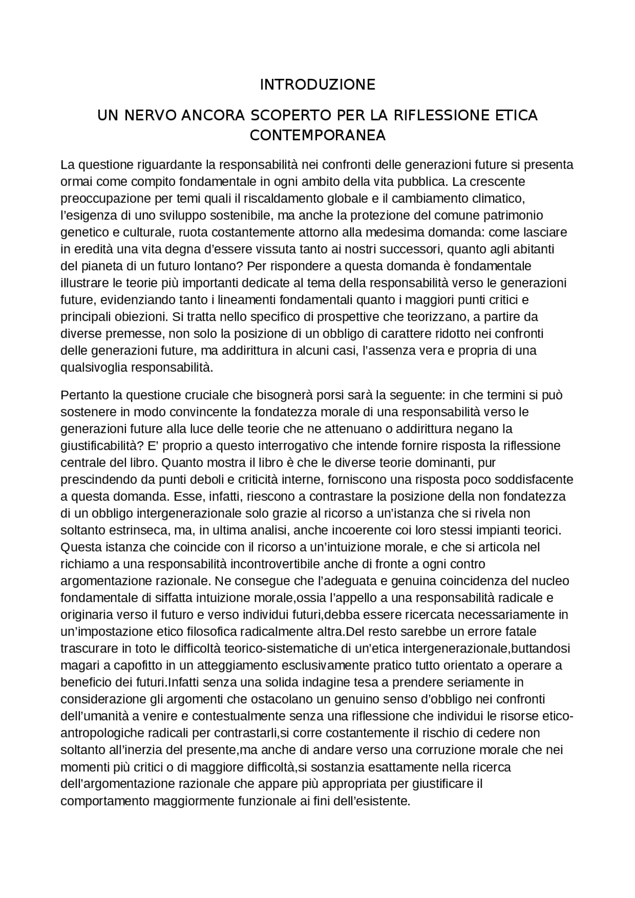 Riassunto Perla Critica Docsity