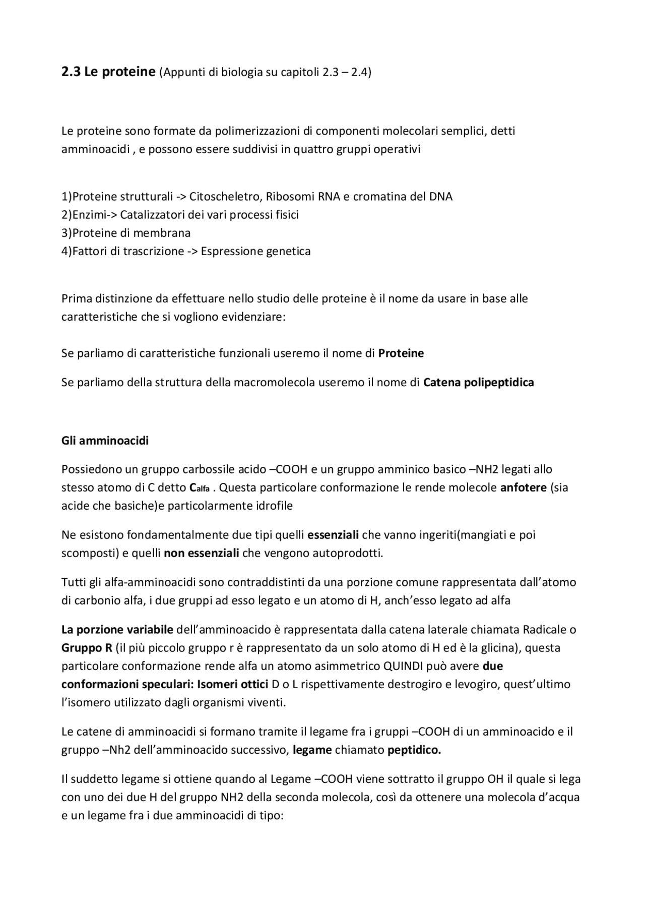 Basi Biologiche Dellattività Psichica Docsity