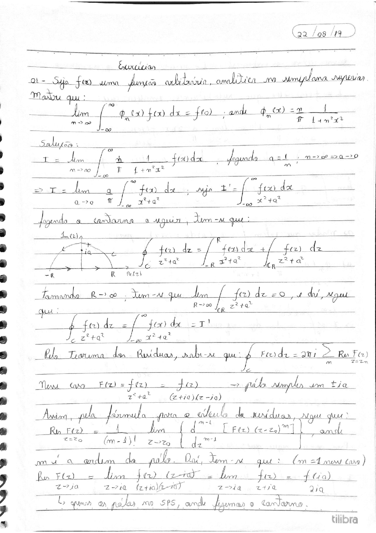 Exercícios Resolvidos Butkov Distribuições Docsity