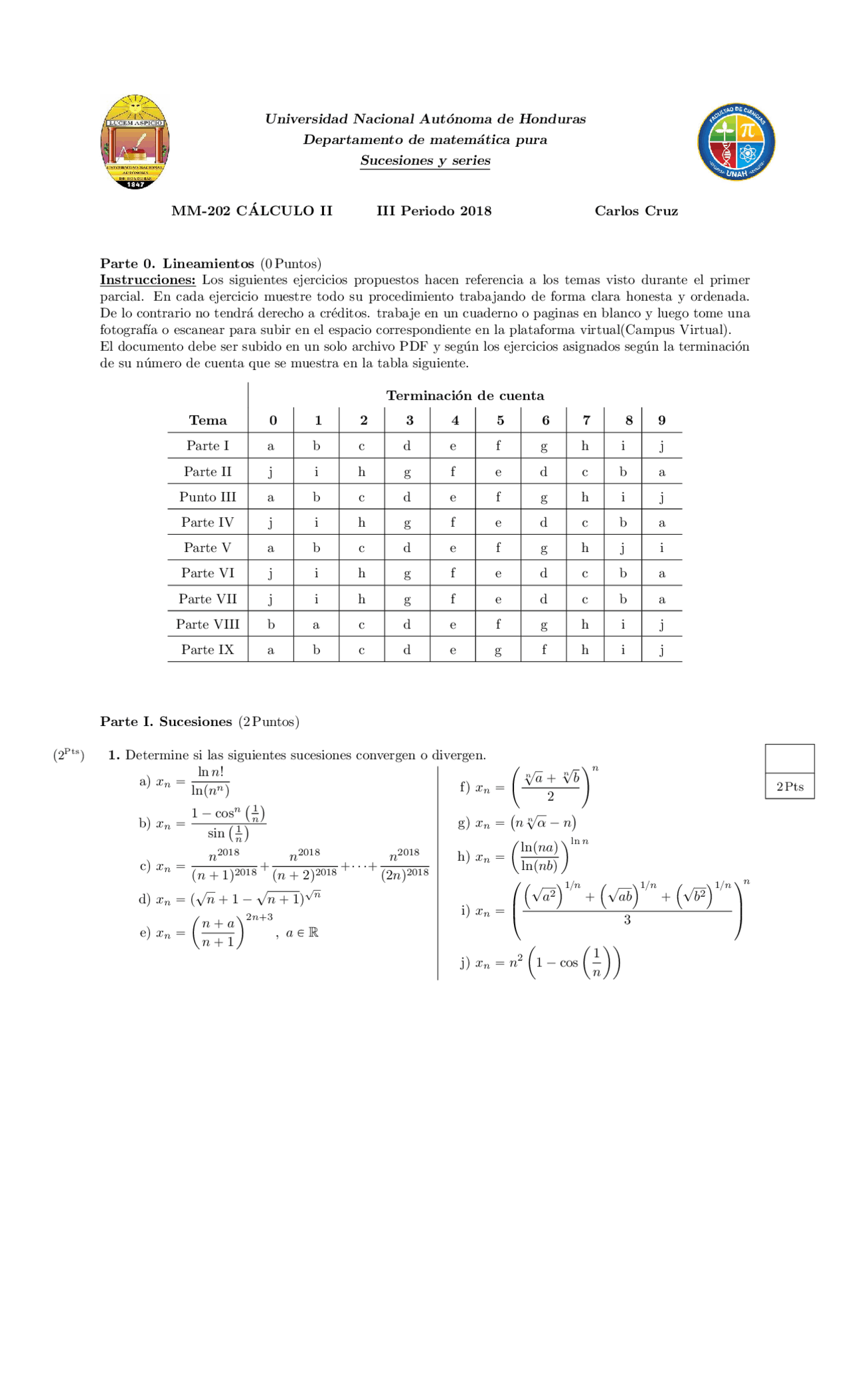 Guia De Ejercicios Ii Parcial 2019 Docsity