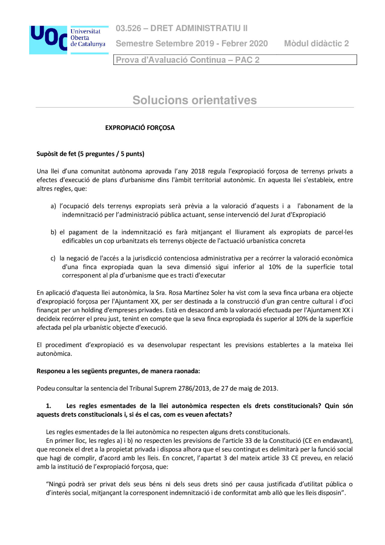 Pac 2 Administratiu Solució Docsity
