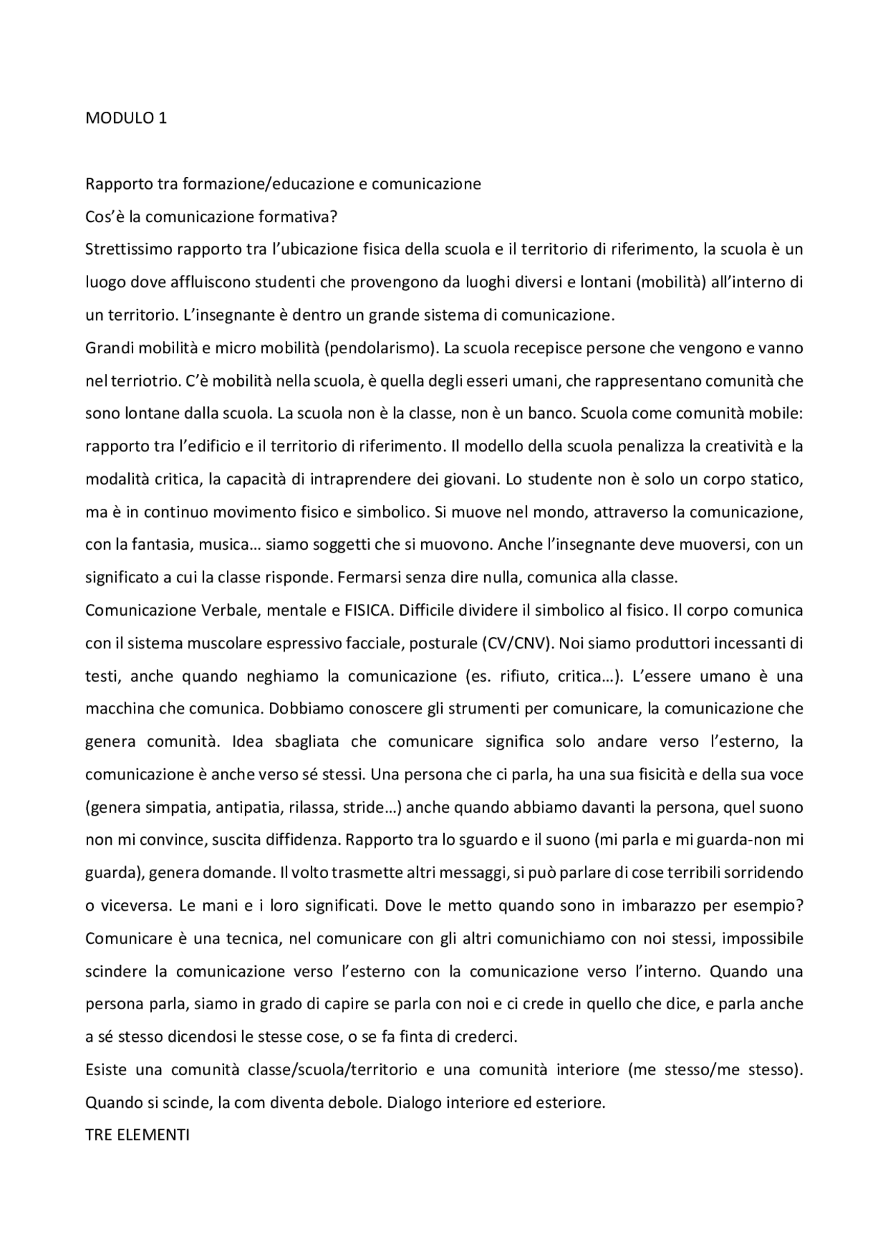 Comunicazione Generativa 1 Docsity
