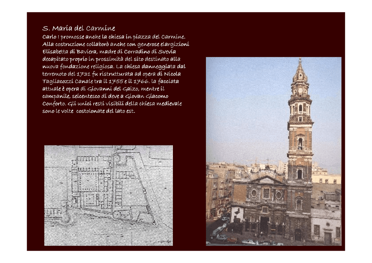 Napoli Sintesi 2 - Storia Dell'architettura - Docsity