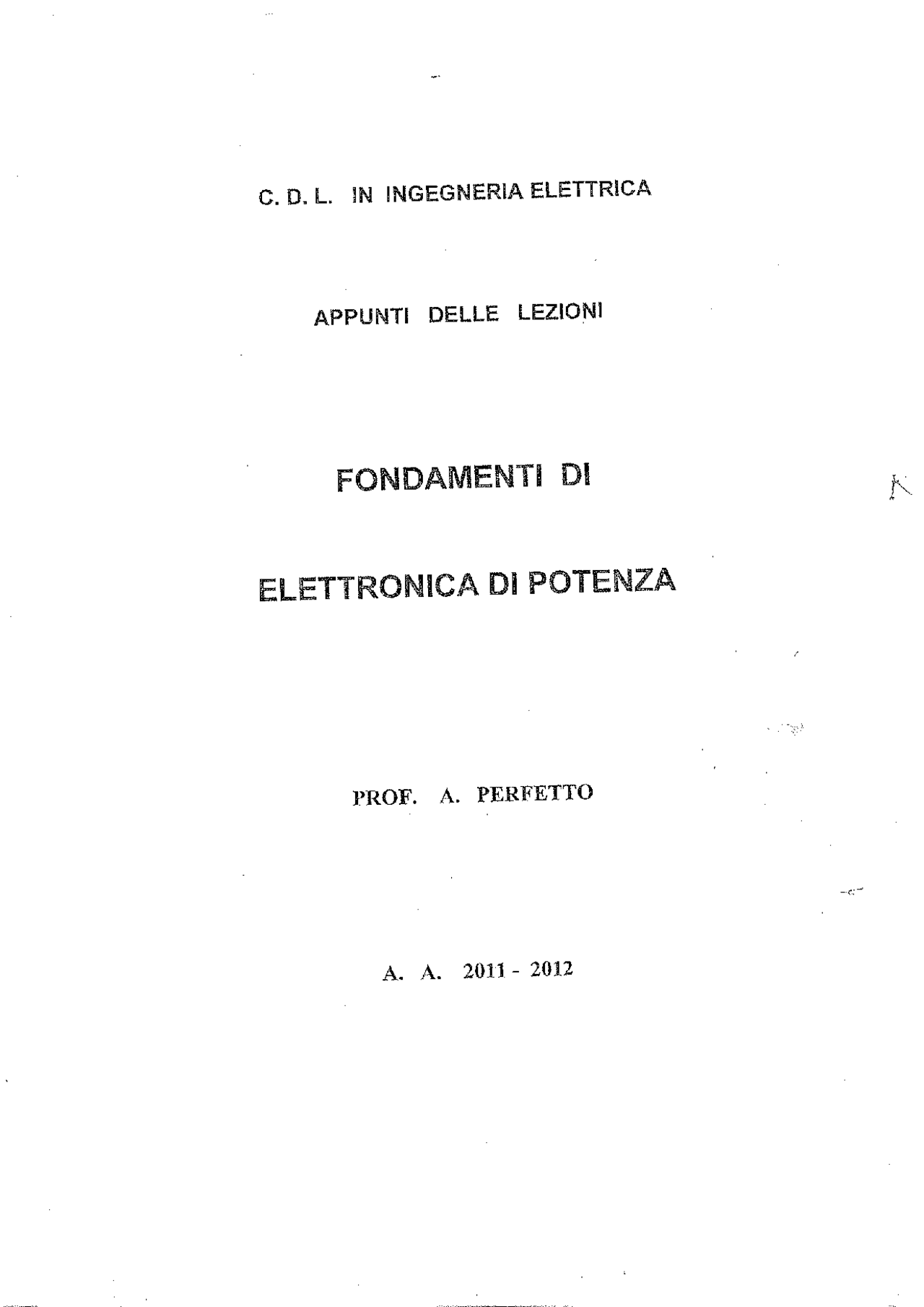 Elettronica Industriale Docsity