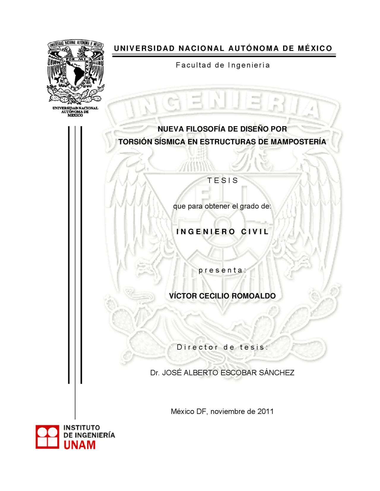 Tesis De Grado Para Ingeniería Civil Docsity