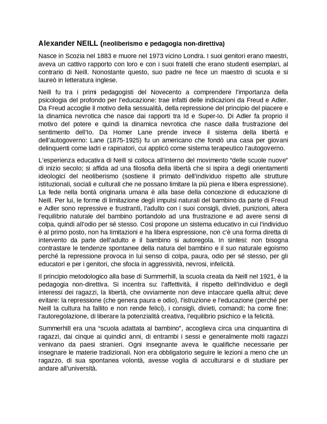 I Saperi Delleducazione Docsity