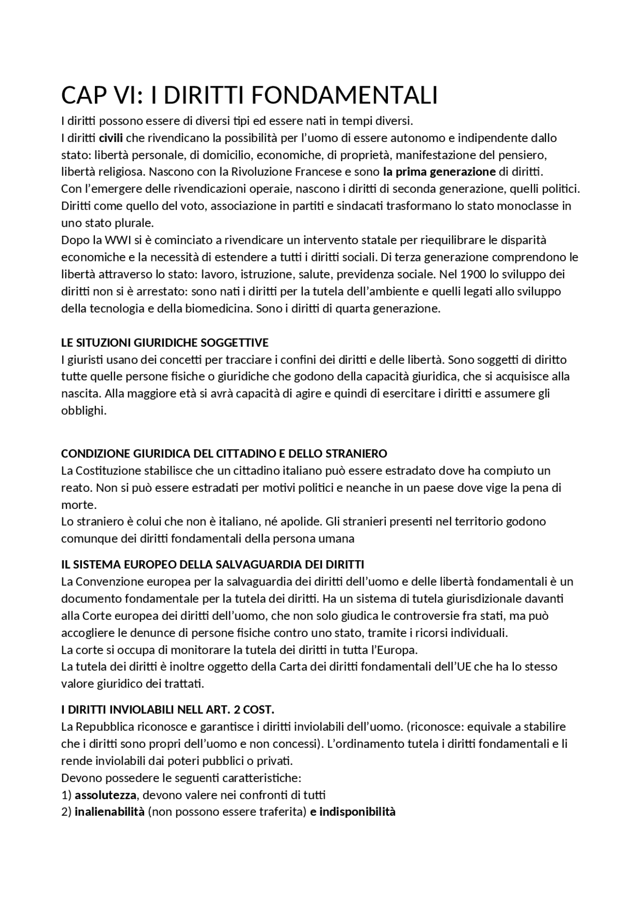 Diritto Pubblico 2° Modulo Docsity