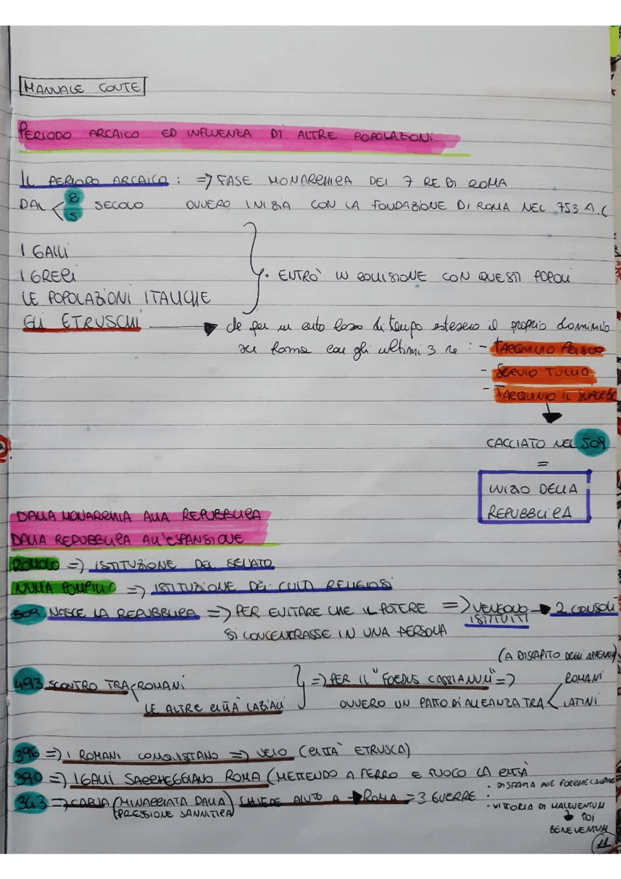 Riassunto Manuale Letteratura Latina Conte Docsity