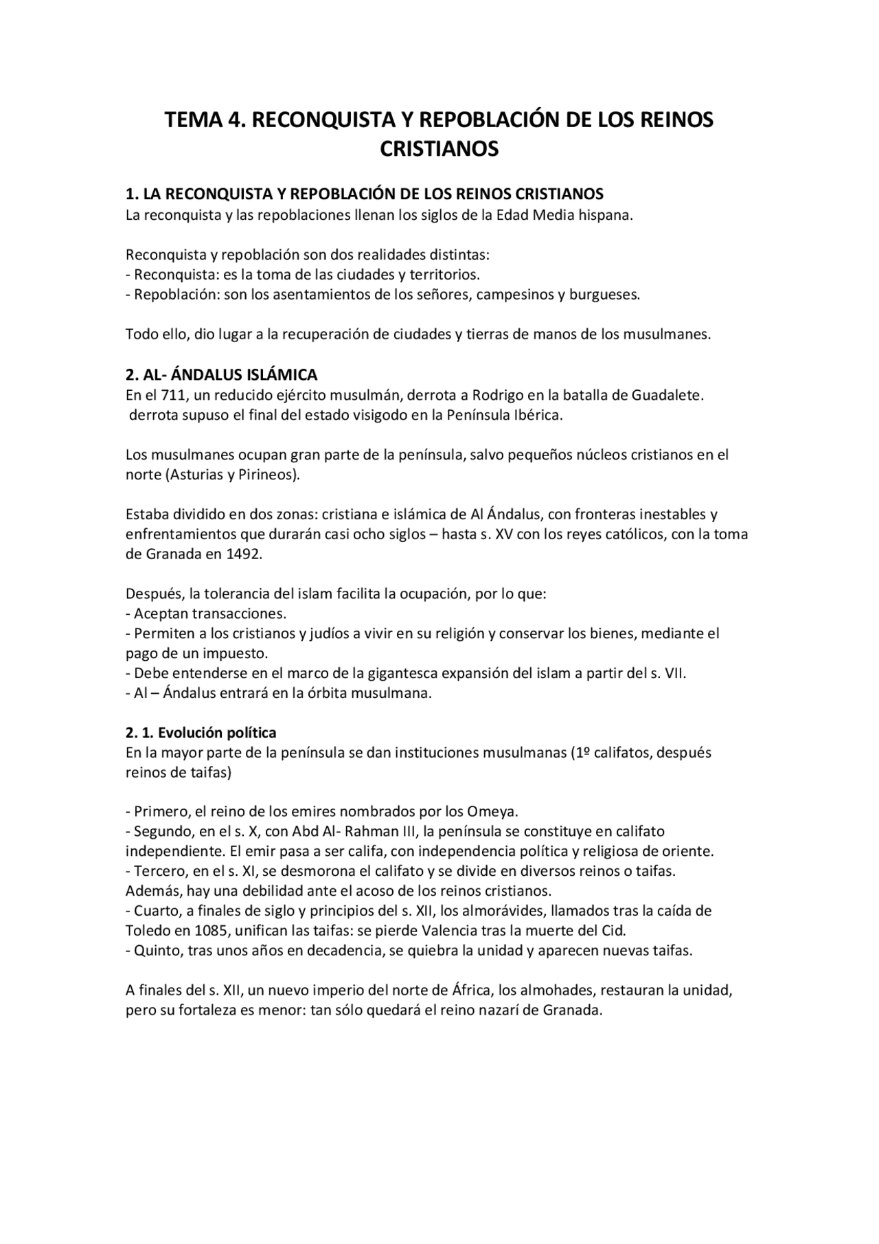 Tema 4 Completo Hist Docsity