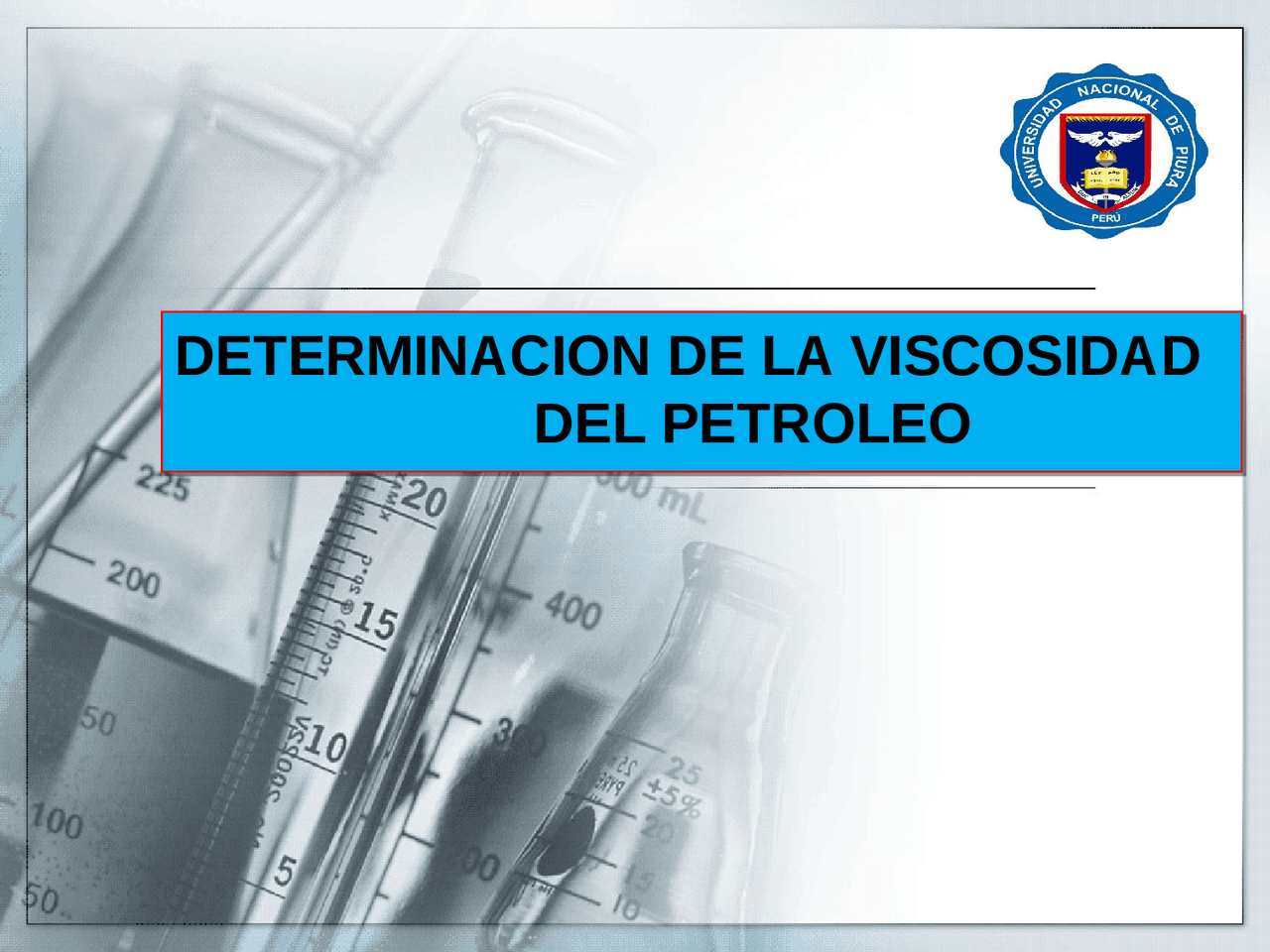 VISCOSIDAD DEL CRUDO | Diapositivas de Física | Docsity