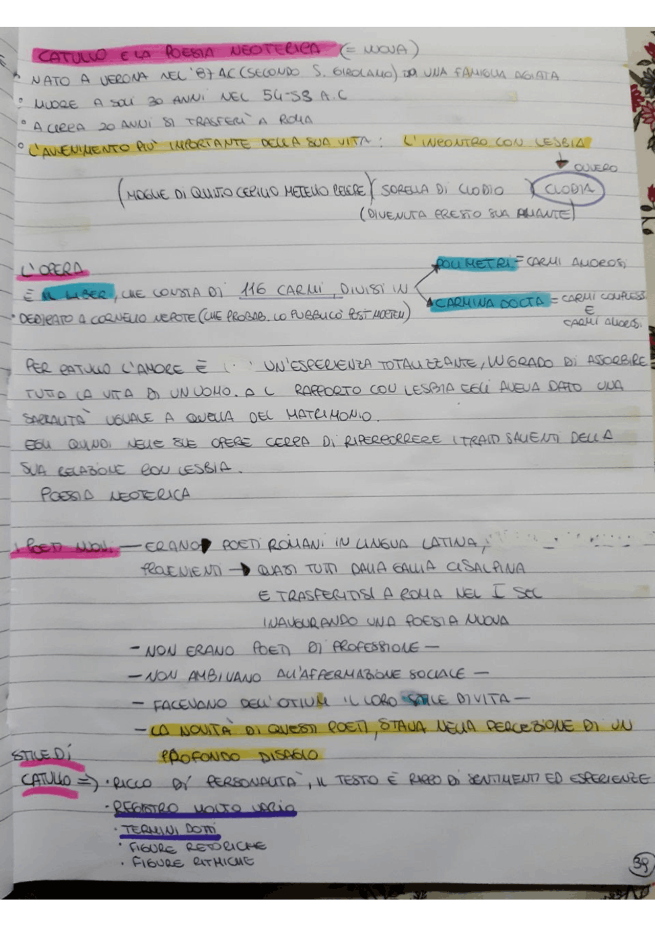 Manuale Di Letteratura Latina Conte Docsity