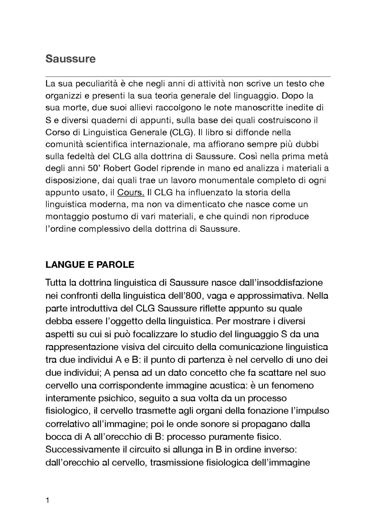 Appunti Integrati Di Semiotica Docsity