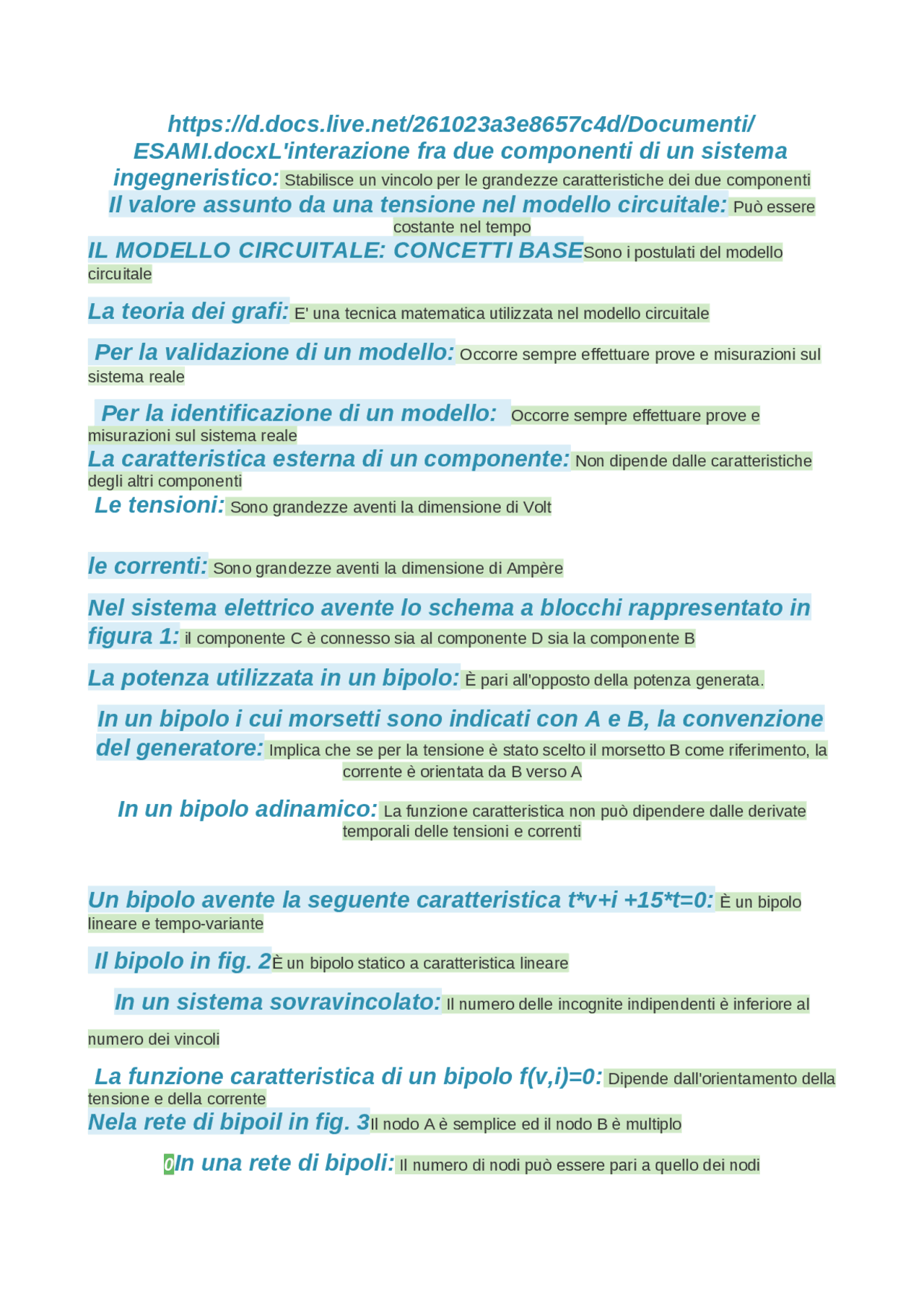 Elettrotecnica Ing Esercizi Di Elettronica Docsity