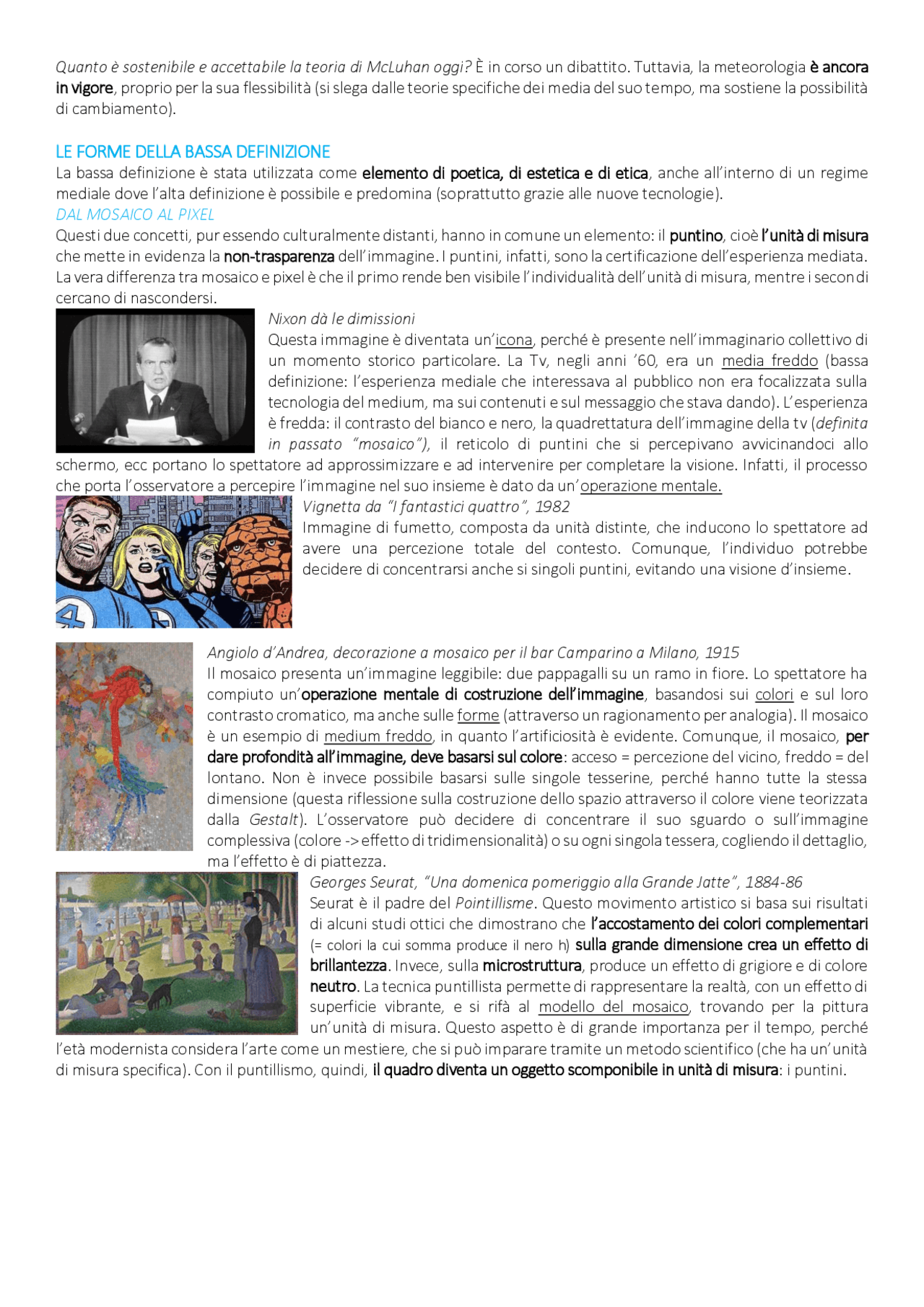 Arti Visive Appunti Cultura Visuale Docsity