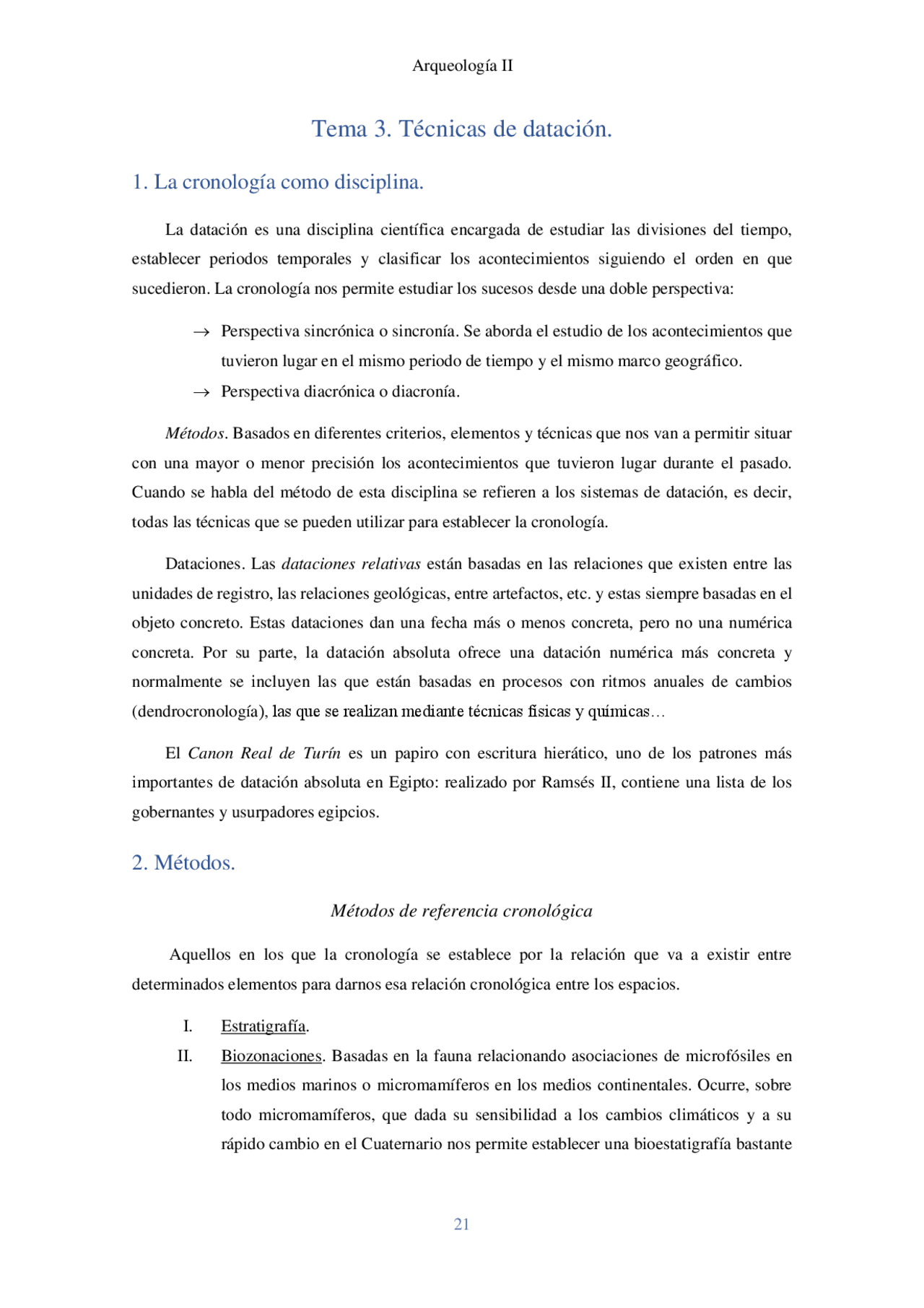 Apuntes De Arqueologia Docsity