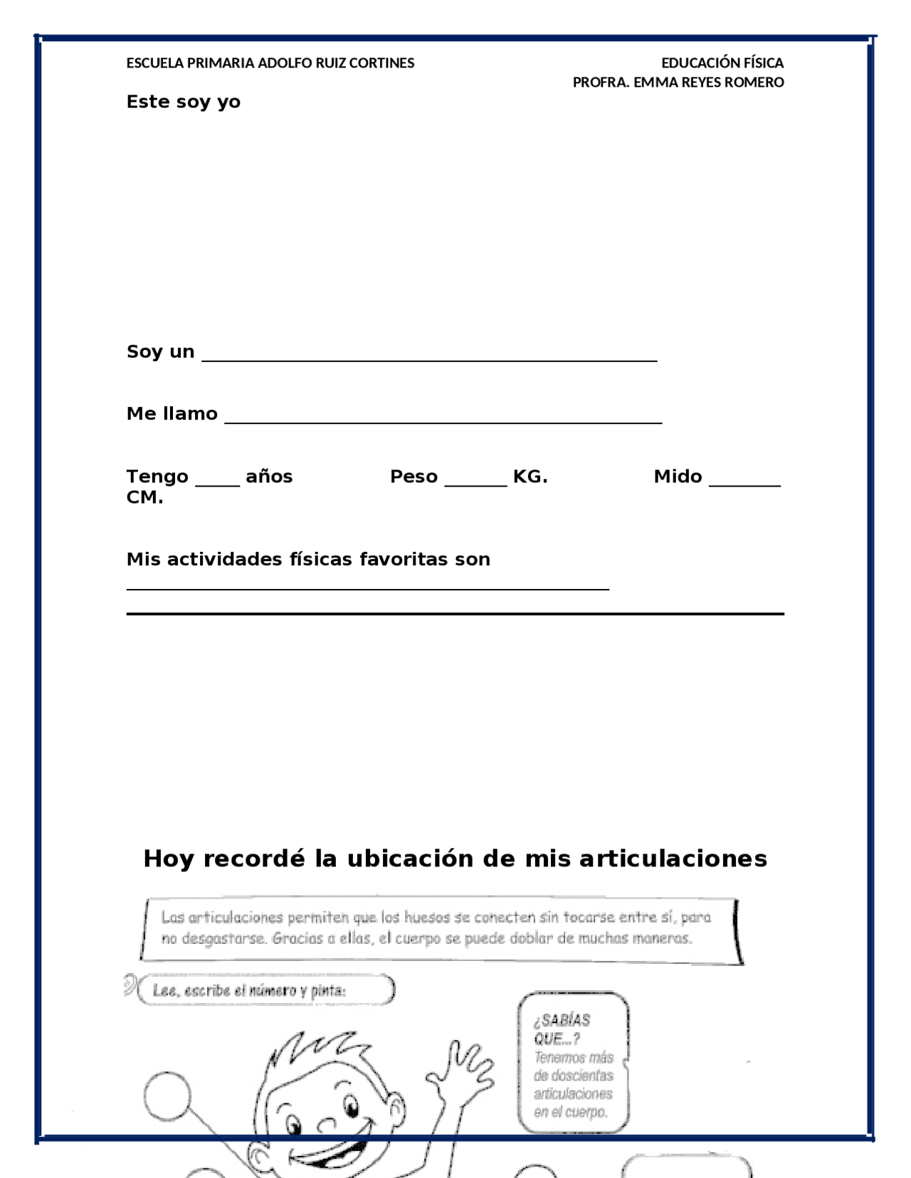 Este soy yo. Presentación - Docsity