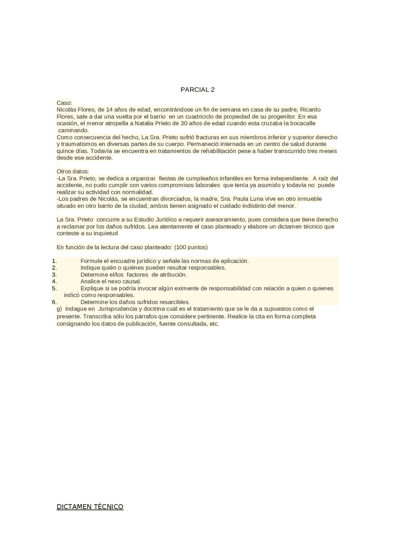 Segundo Parcial Del Seminario De Integración Y Practicas