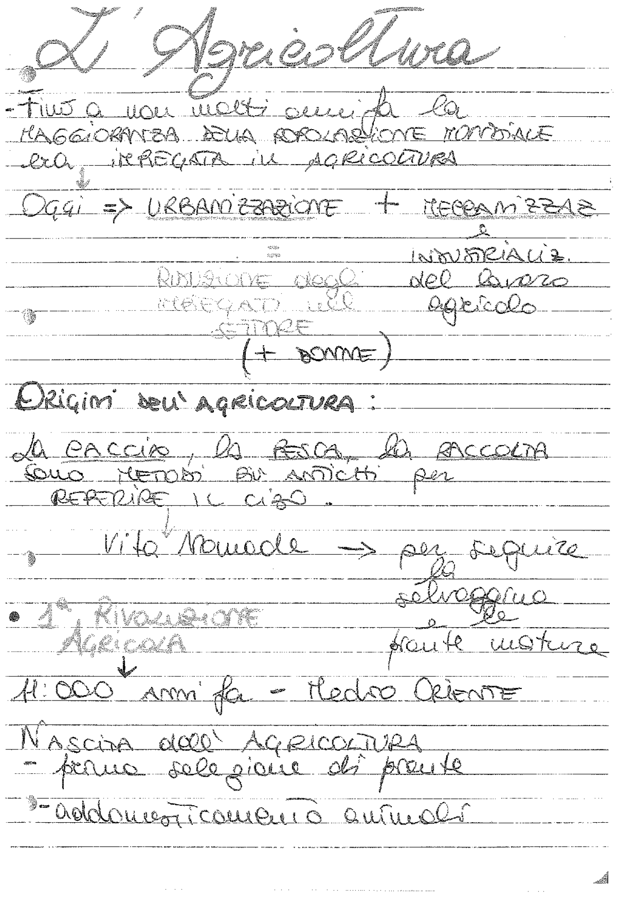 Schema Riassunto Geografia Umana Appunti Di Geografia Docsity