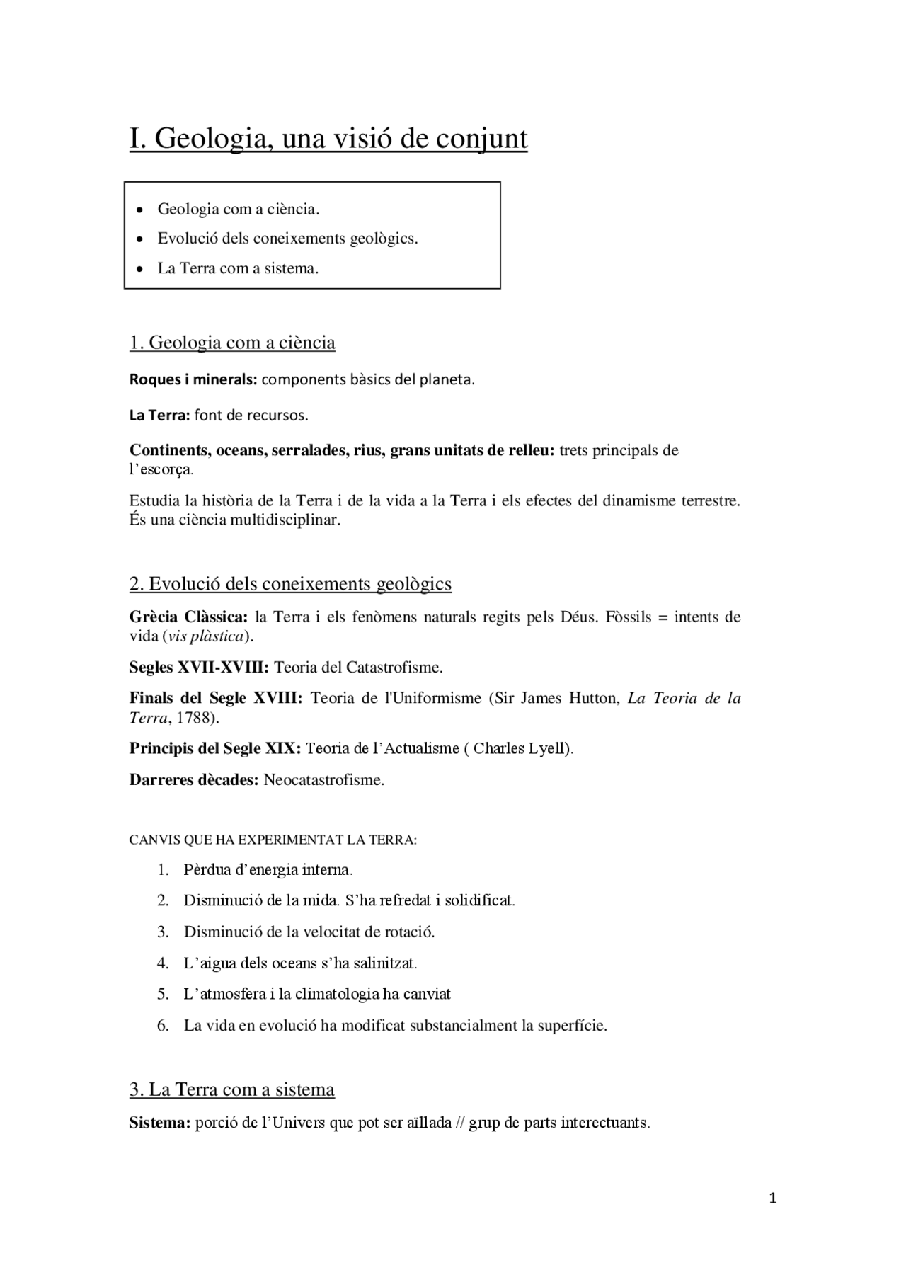Apunts Geologia Pa1 Docsity