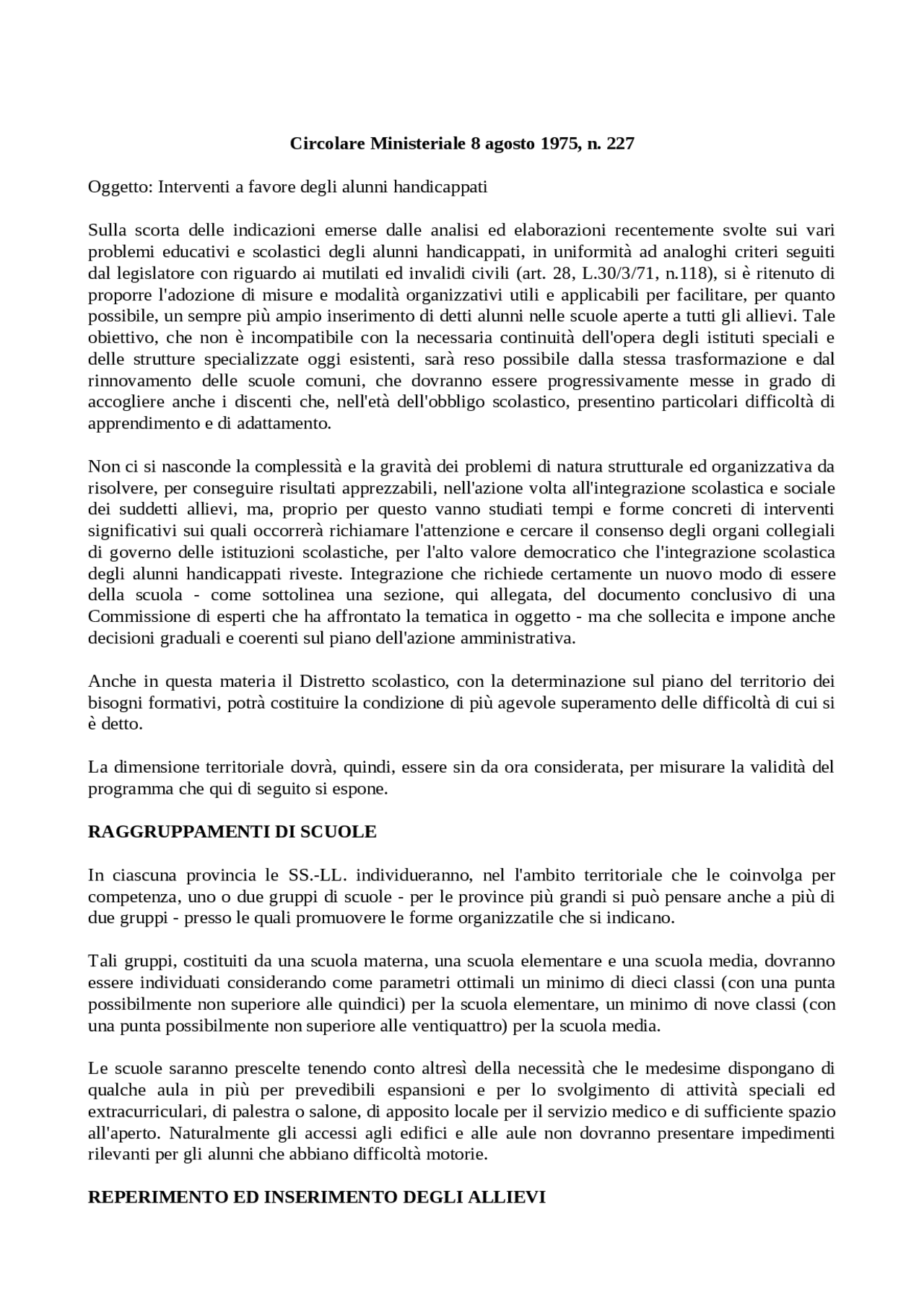 Riforme Scolastiche Docsity