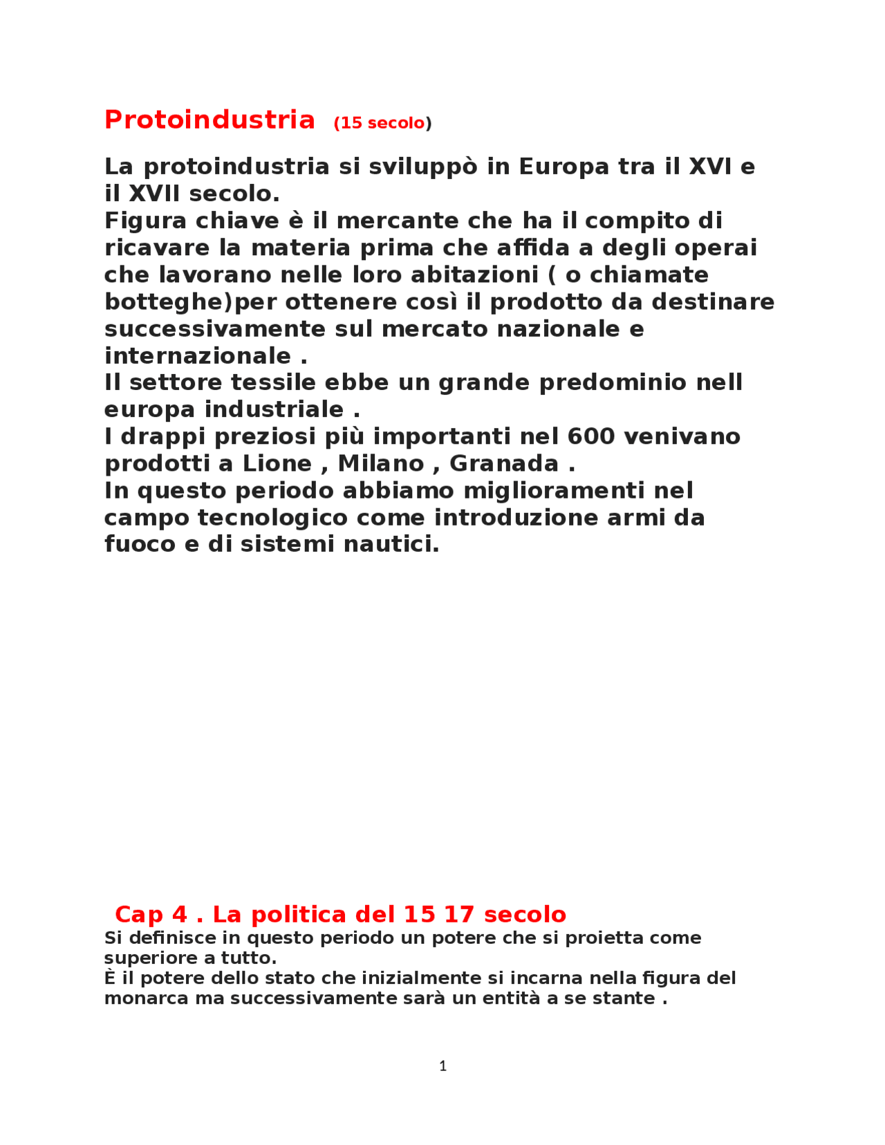 Storia Moderna Carlo Capra Docsity