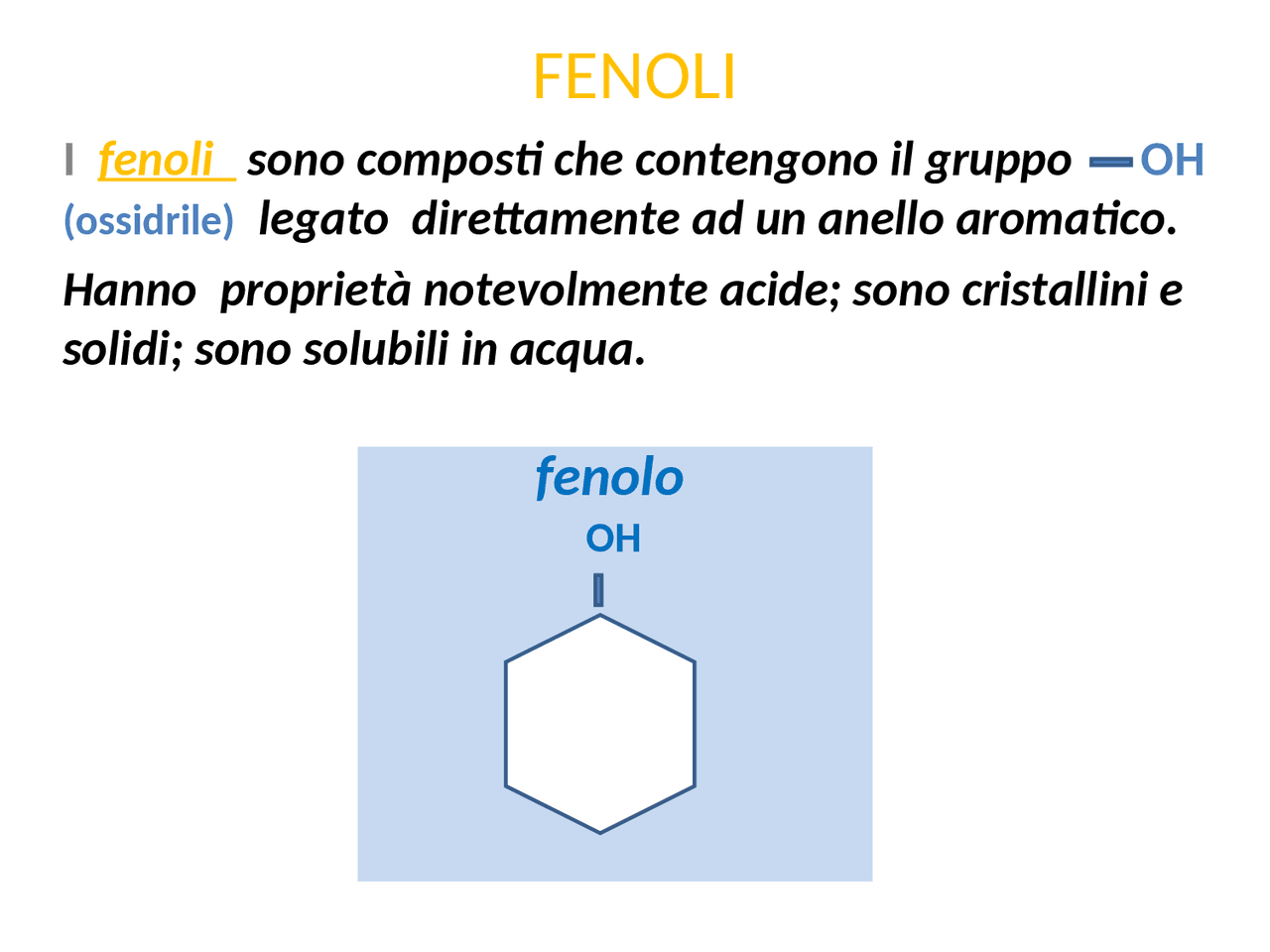 Presentazione In Powerpoint Dei Fenoli Docsity