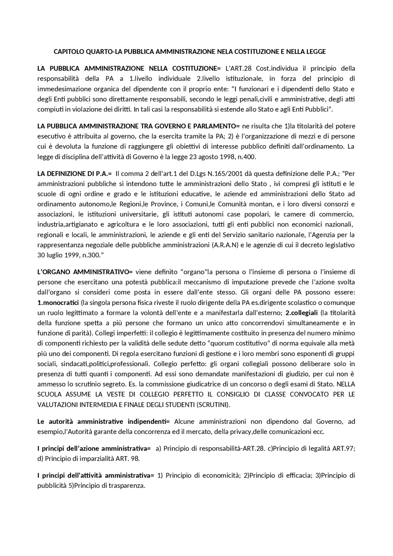 Riassunti Libro Edises Avvertenze Generali Cap4 Docsity