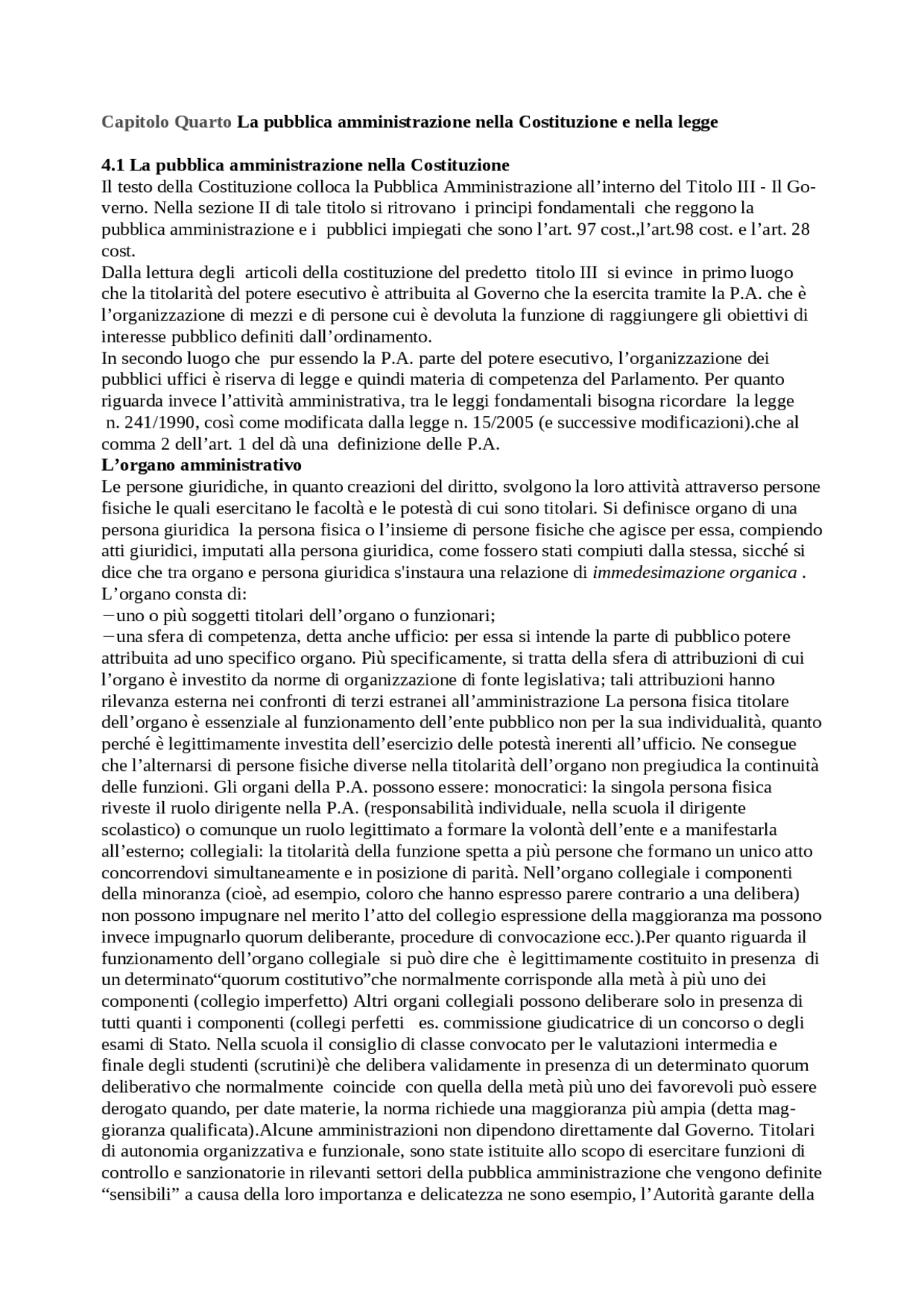 Riassunti Libro Edises Avvertenze Generali Cap4 Ampliato Docsity