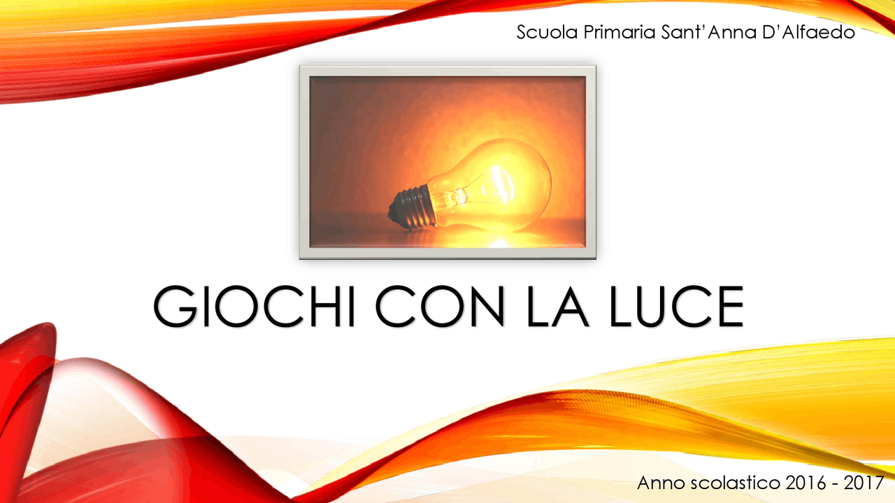 Giochi E Illusioni Con Luce Docsity