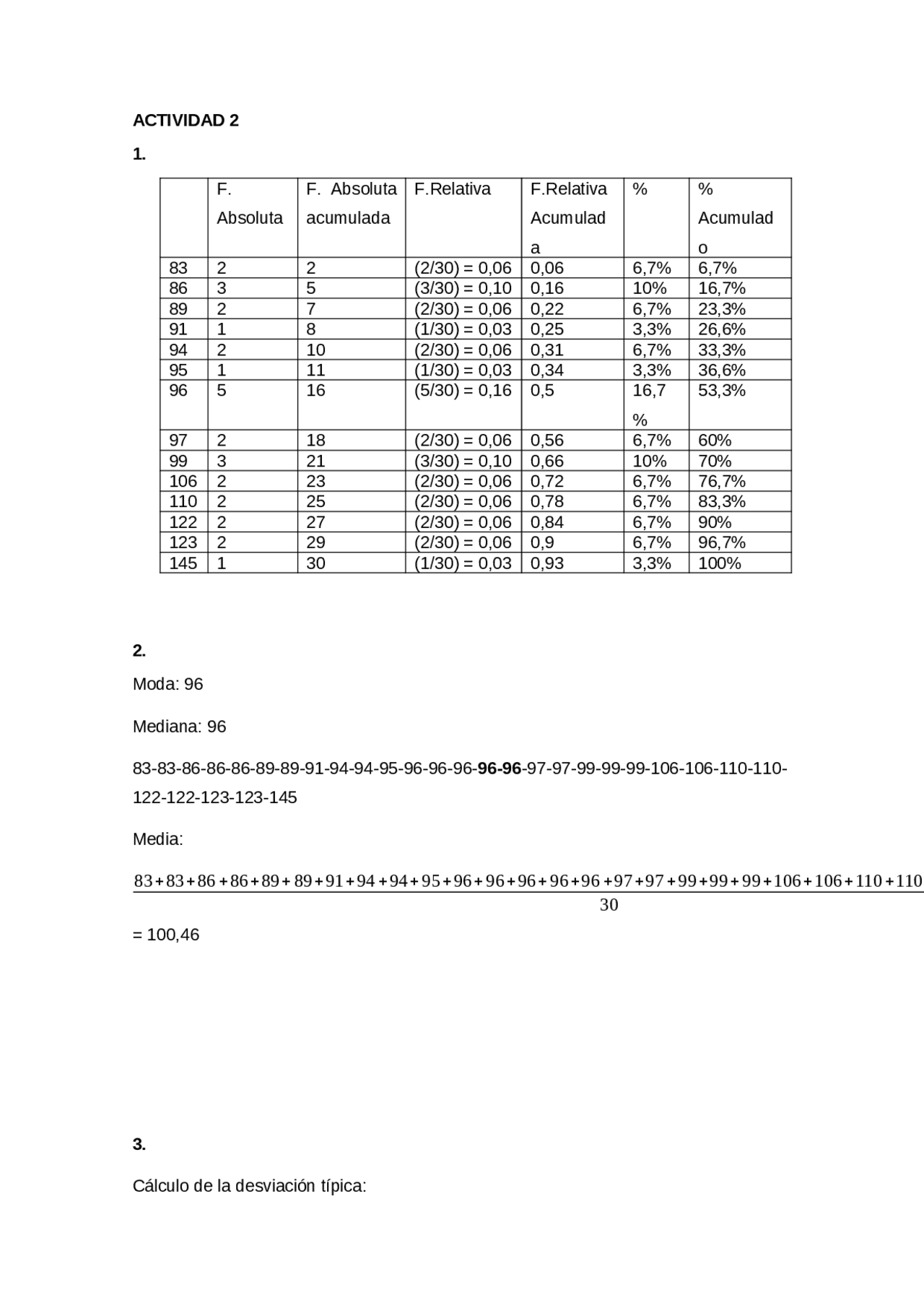Ejercicios Psicometría Docsity