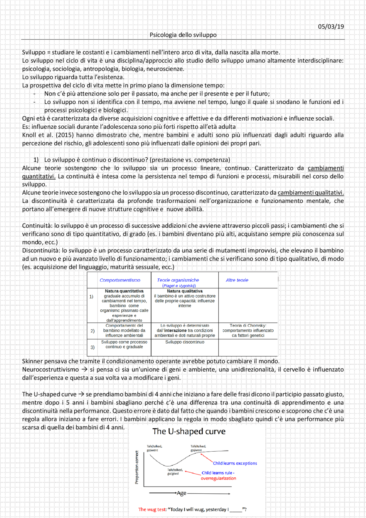 Appunti Esame Metodi E Strumenti Di Indagine Nel Ciclo Di Vita Nava