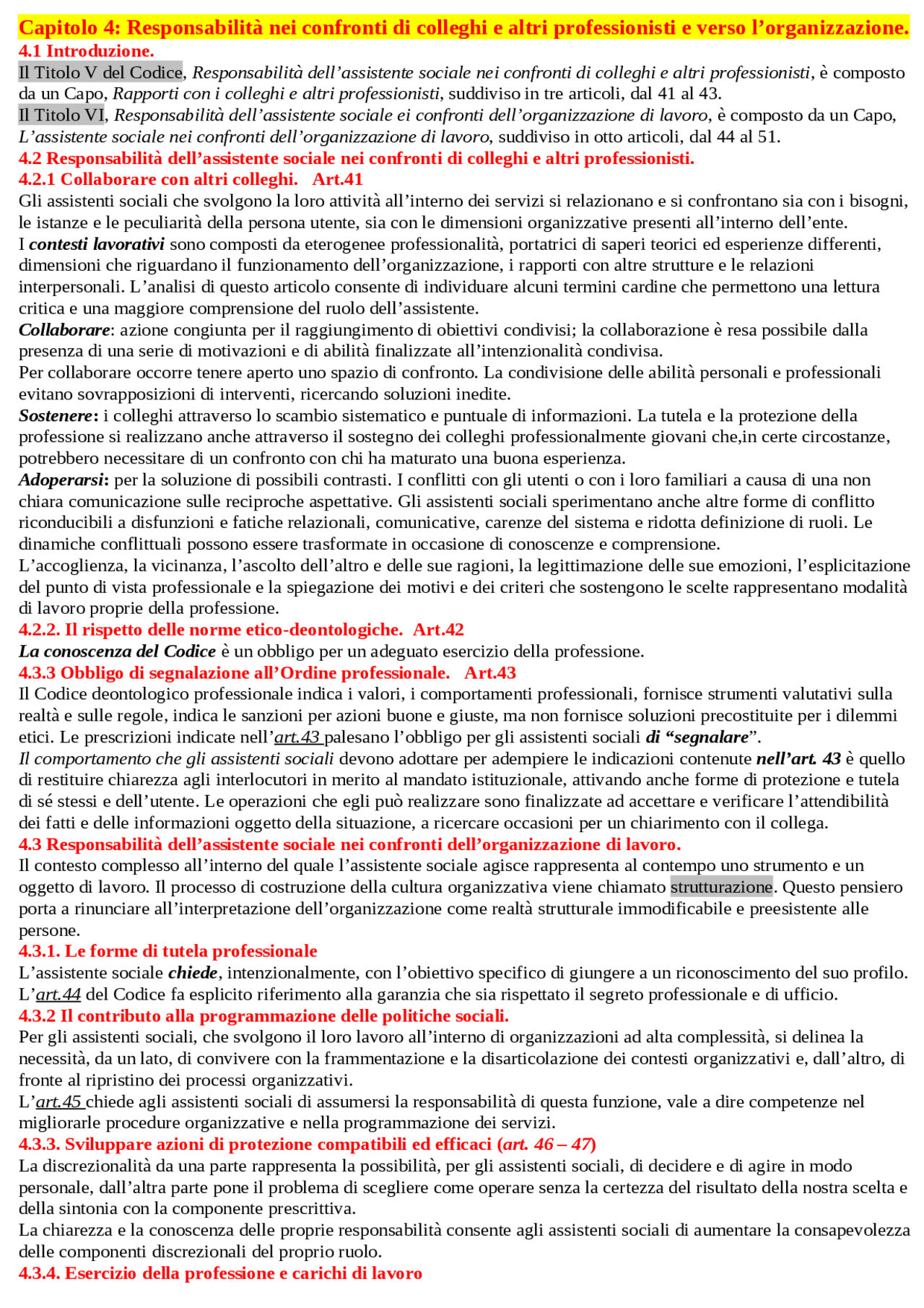 Le Responsabilità Sociali Dellassistente Sociale Docsity