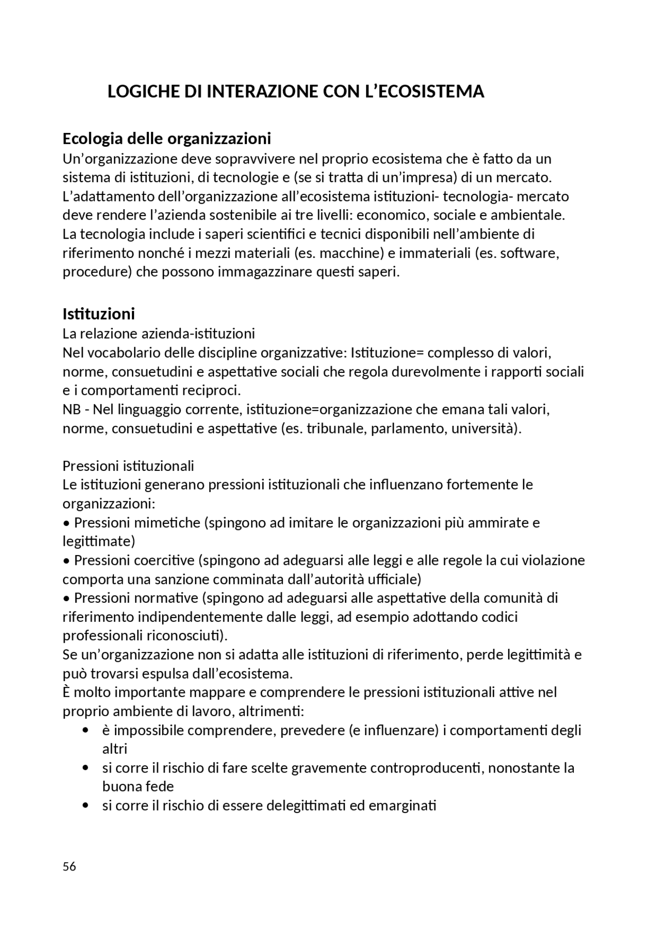 Organizzazione Aziendale Docsity