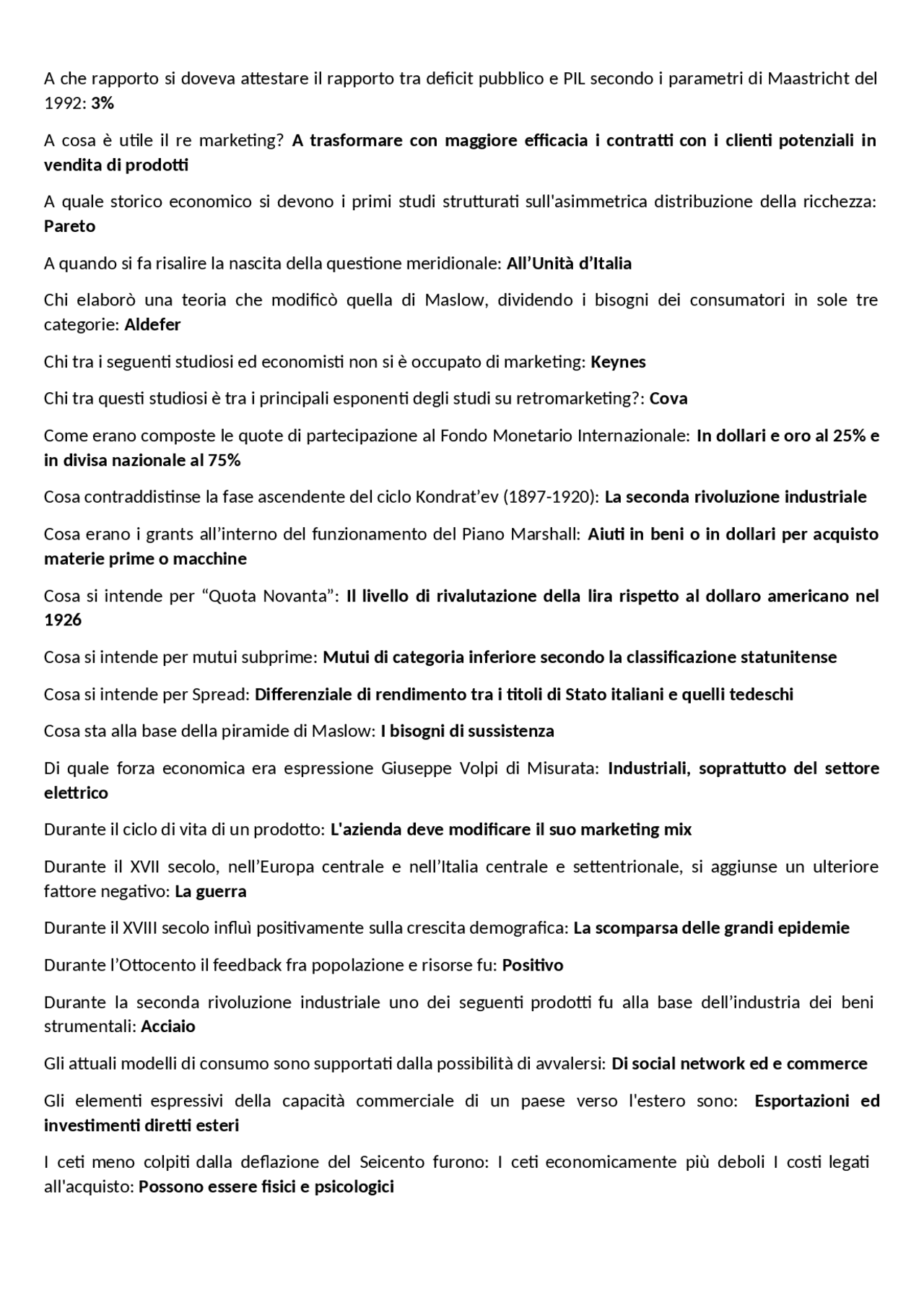 Storia Del Marketing Docsity