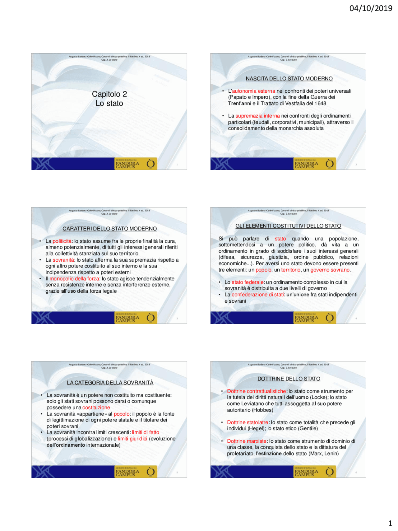 Manuale Diritto Pubblico Docsity