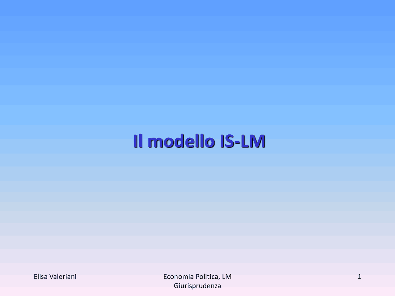 Macroeconomia E Modelli Ibs Docsity