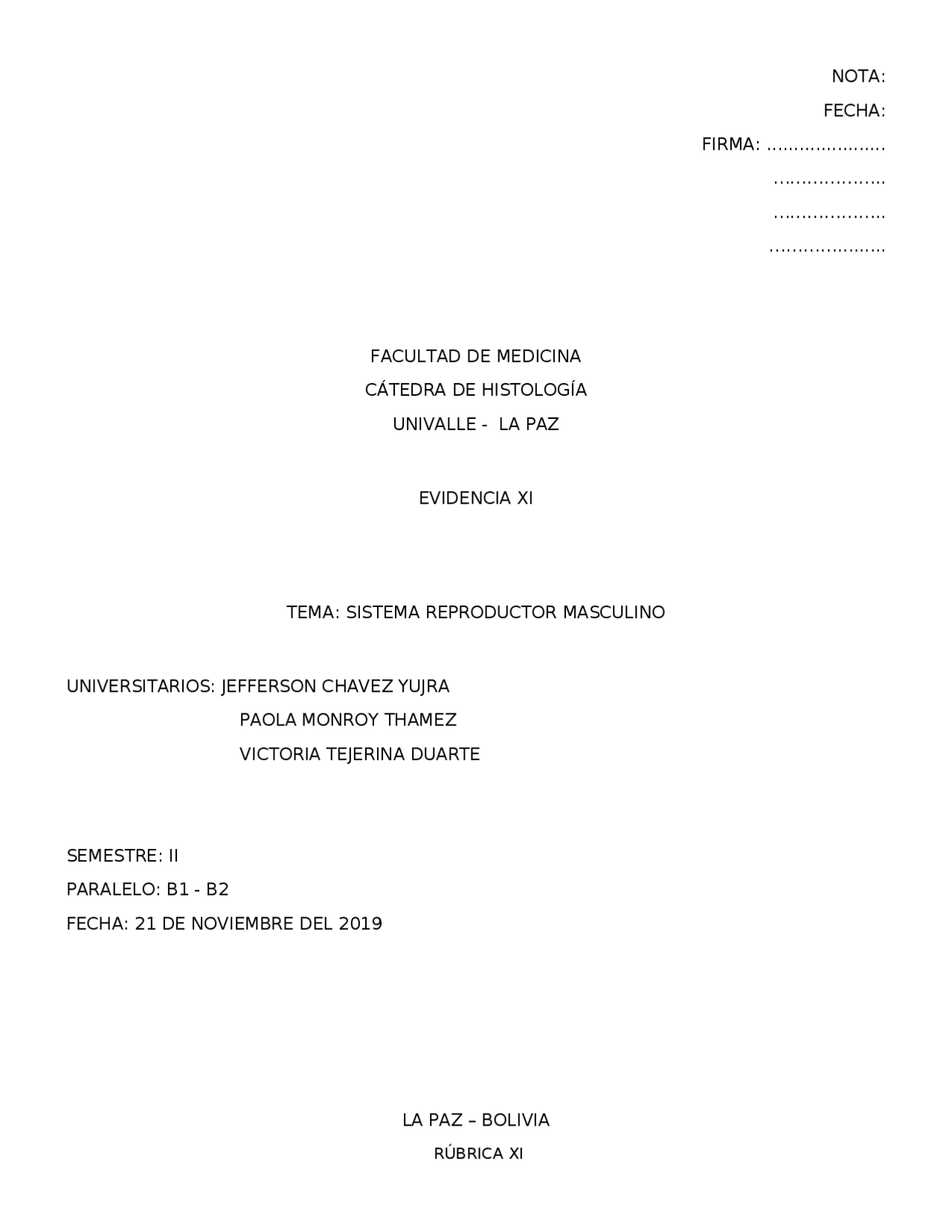 Histología Sistema Reproductor Masculino Docsity