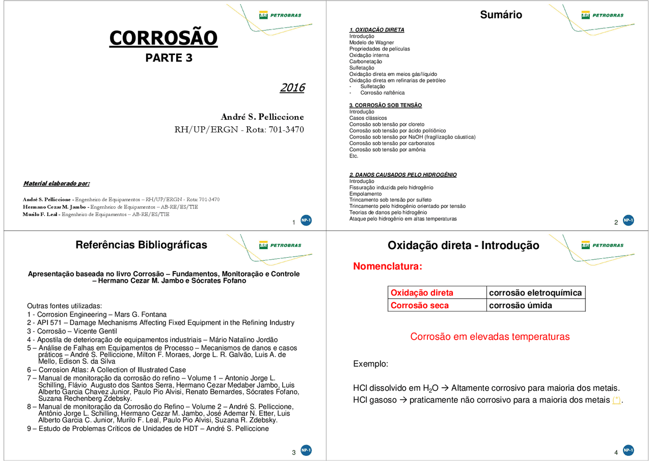 Corrosão Fundamentos Mecanismos E Deterioração Docsity