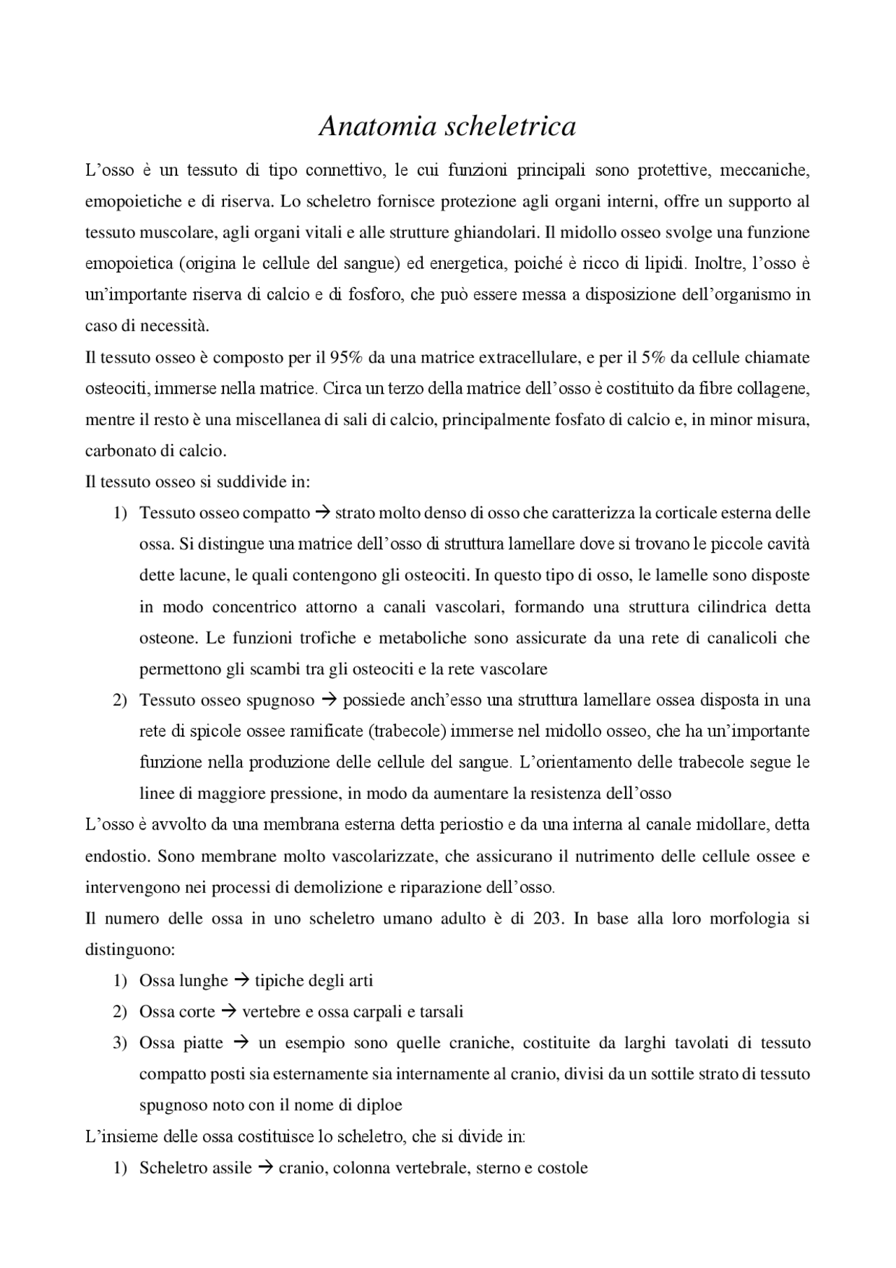 Archeologia Dei Resti Umani Docsity