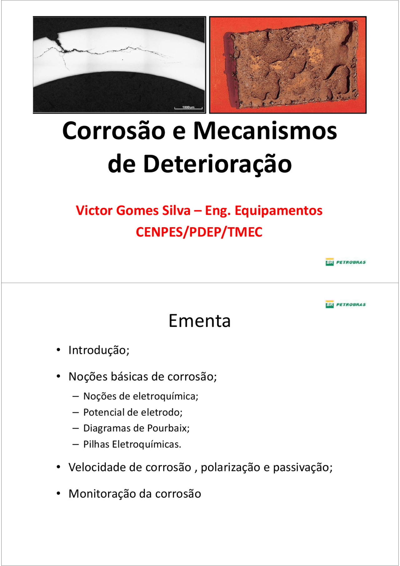 Corrosão Fundamentos Mecanismos E Deterioração Docsity