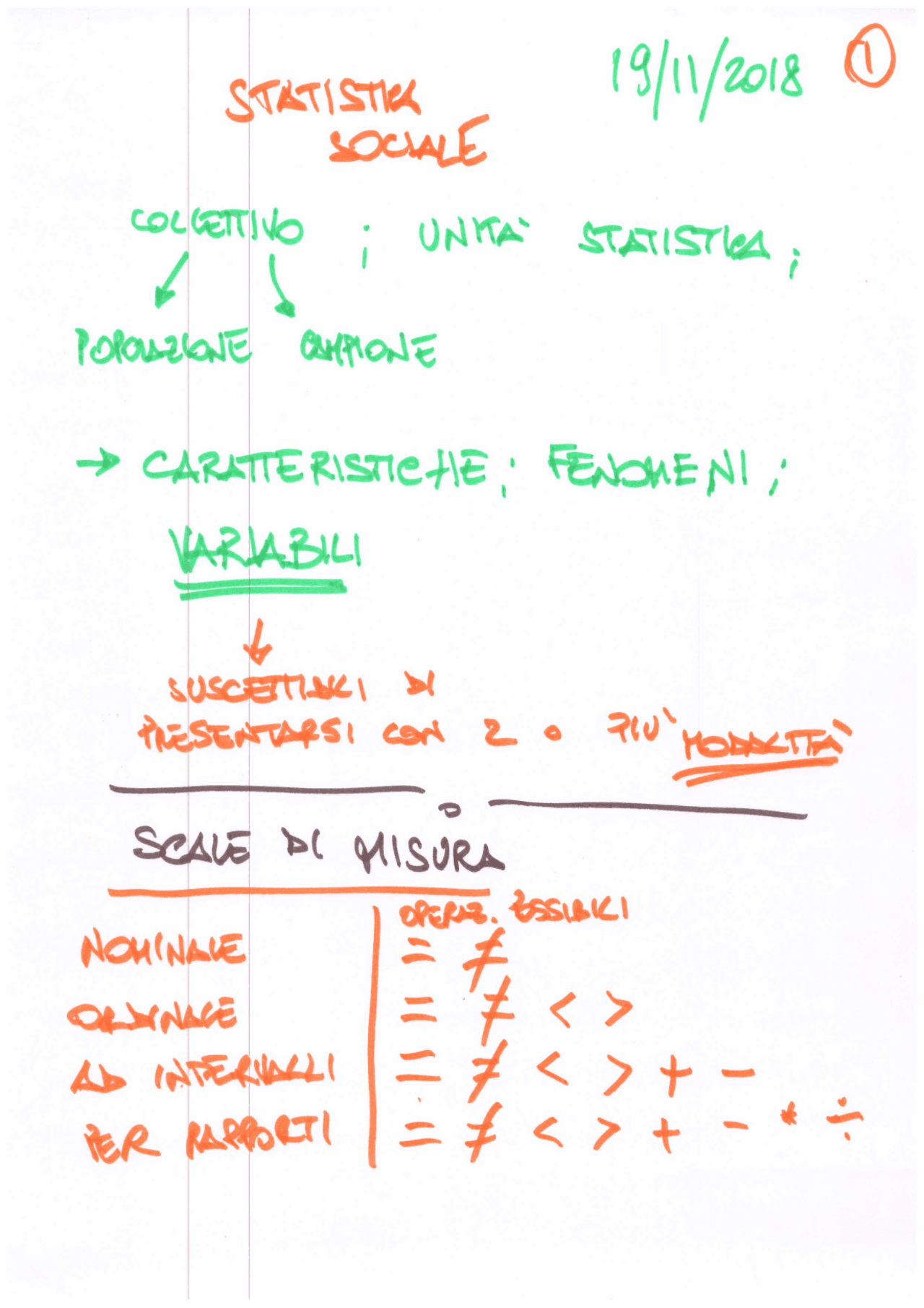 Lezione Di Statistica Sociale Docsity
