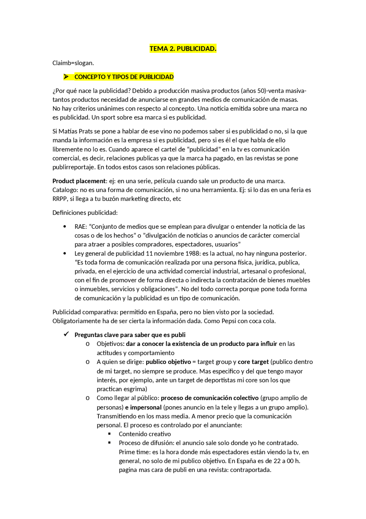 Apuntes Comunicacion Comercial Comercio Docsity
