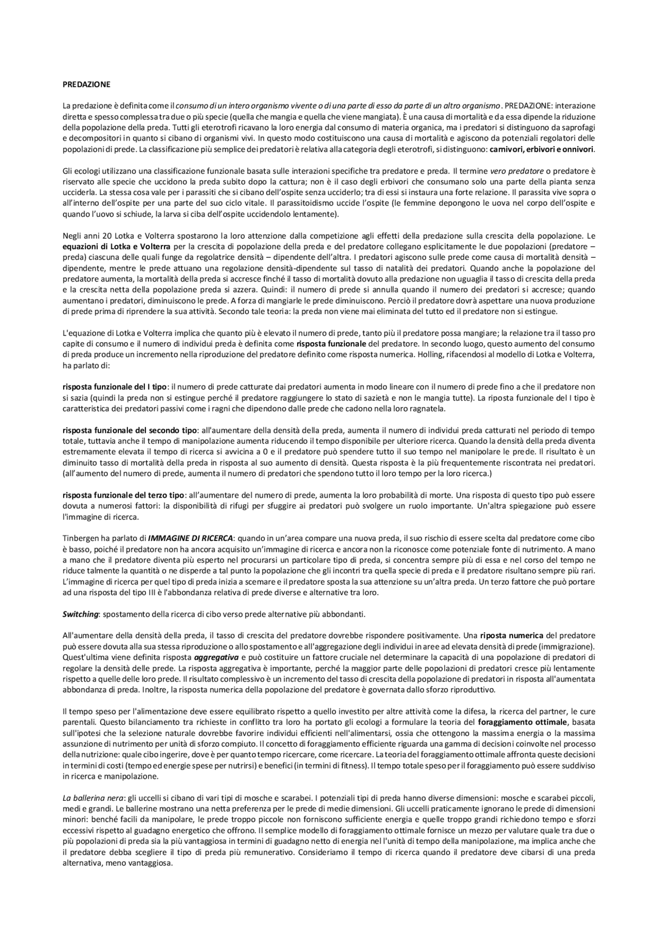 Elementi Di Ecologia Riassunto Seconda Parte Smith Docsity