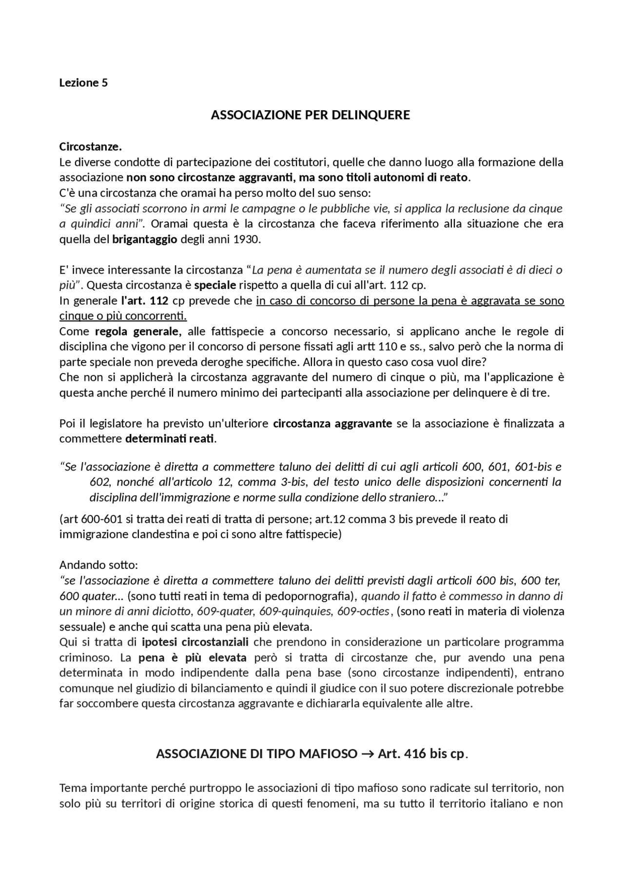 Diritto Penale Ii Unito Docsity