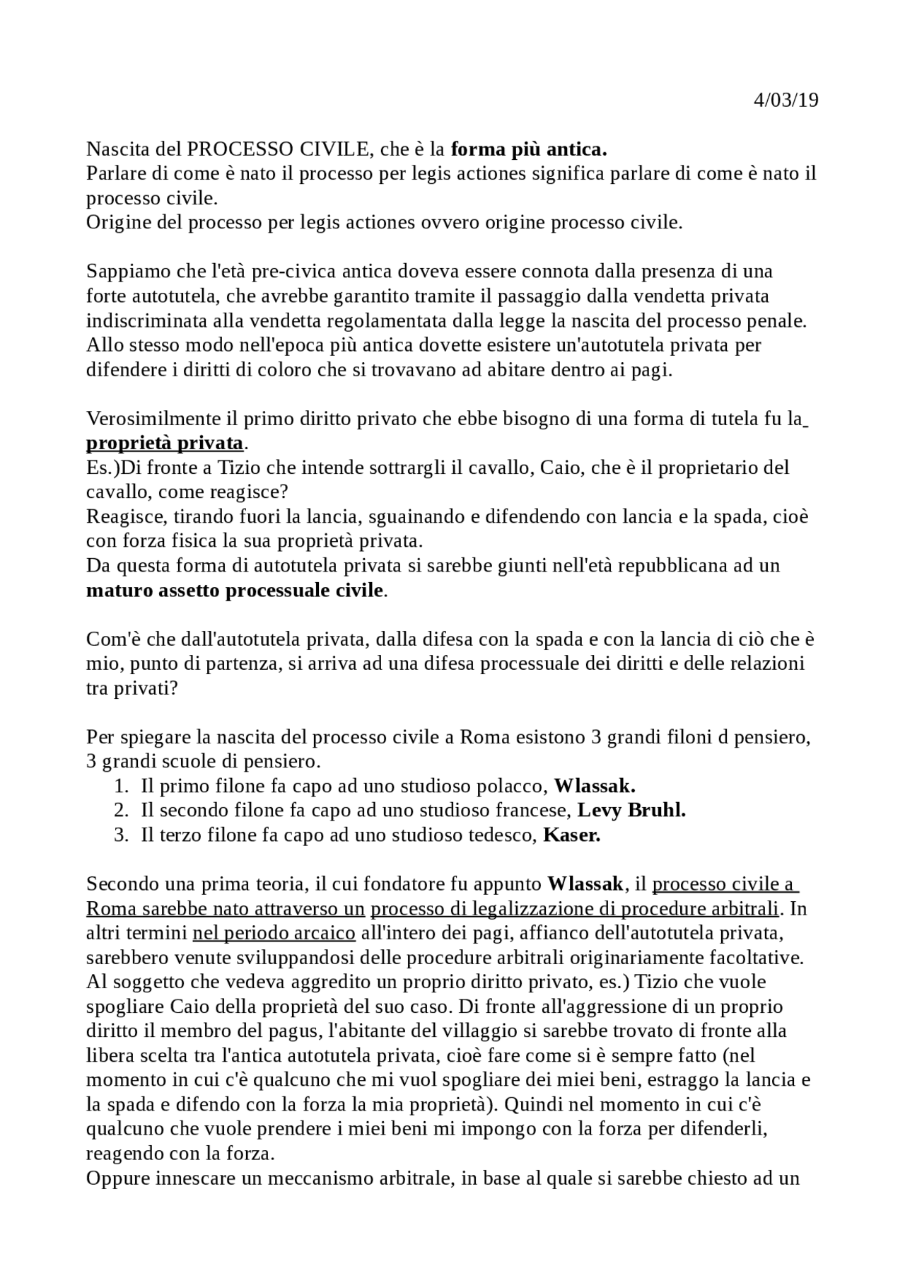Istituzioni Diritto Romano Docsity