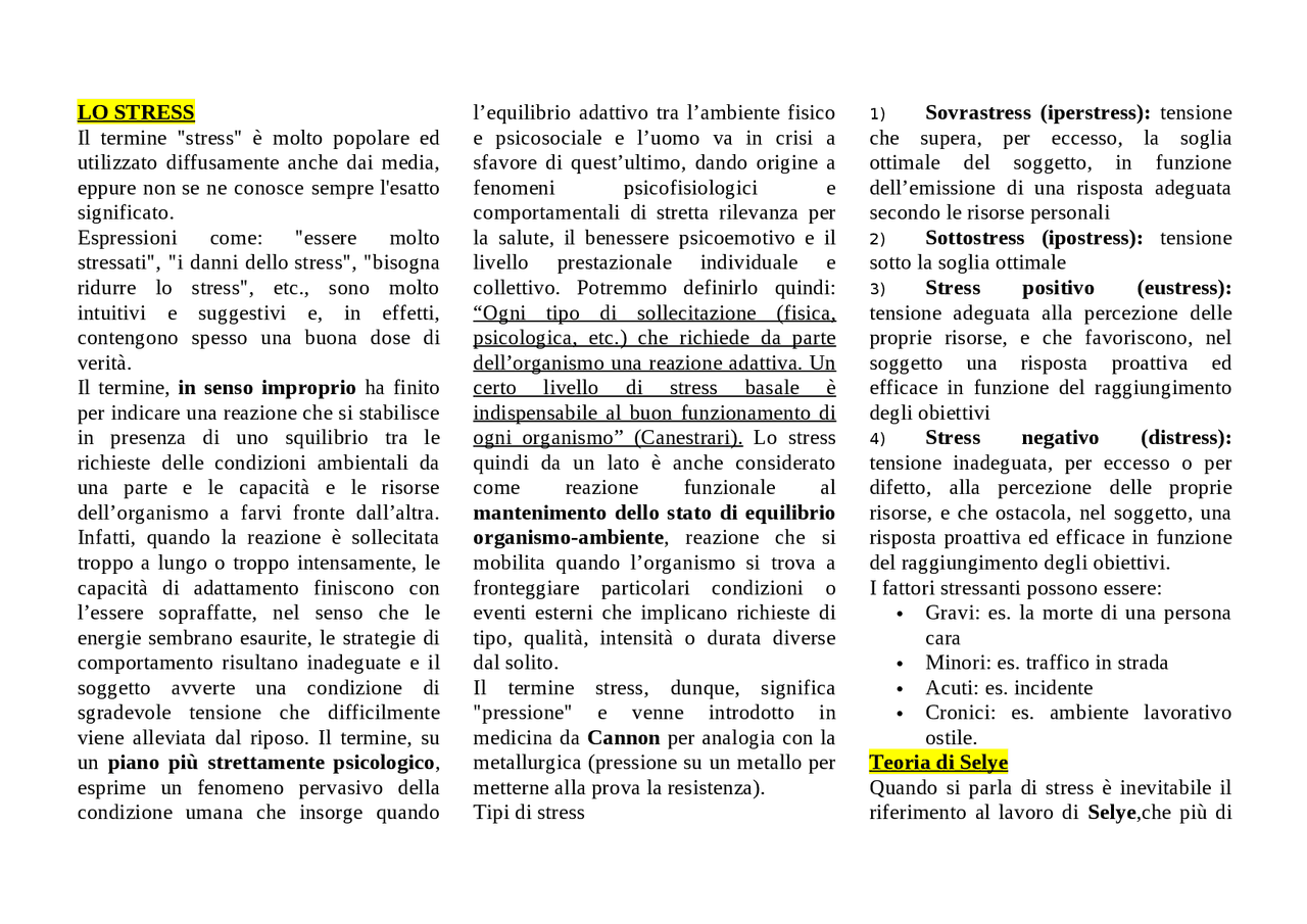 Temi Esame Di Stato Psicologia Docsity