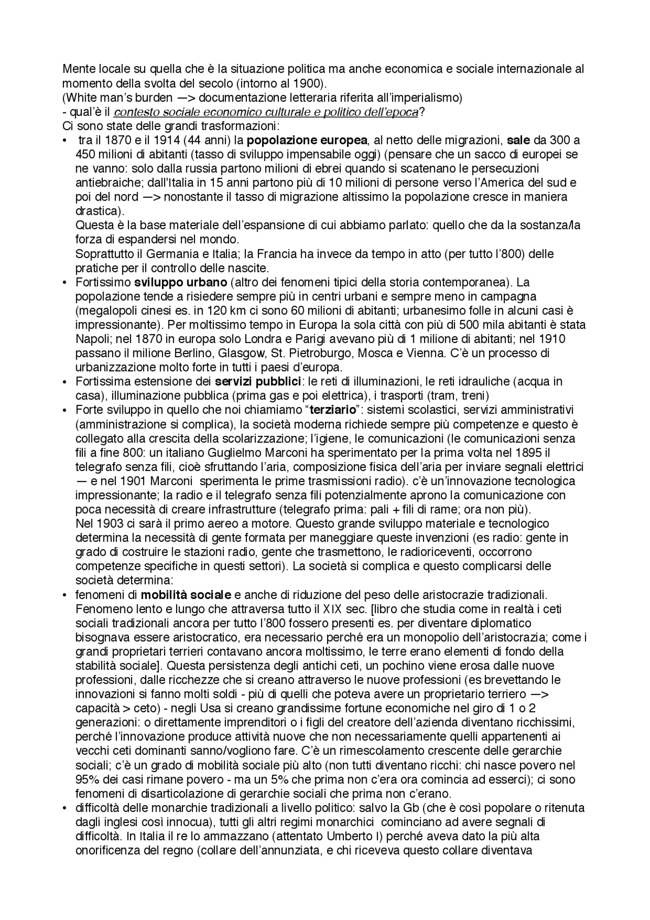Storia Pdf Seconda Parte Docsity